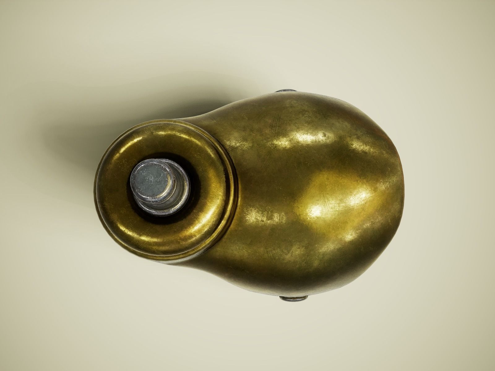 Round Ball Caster Wheel PBR 3D model | CGTrader