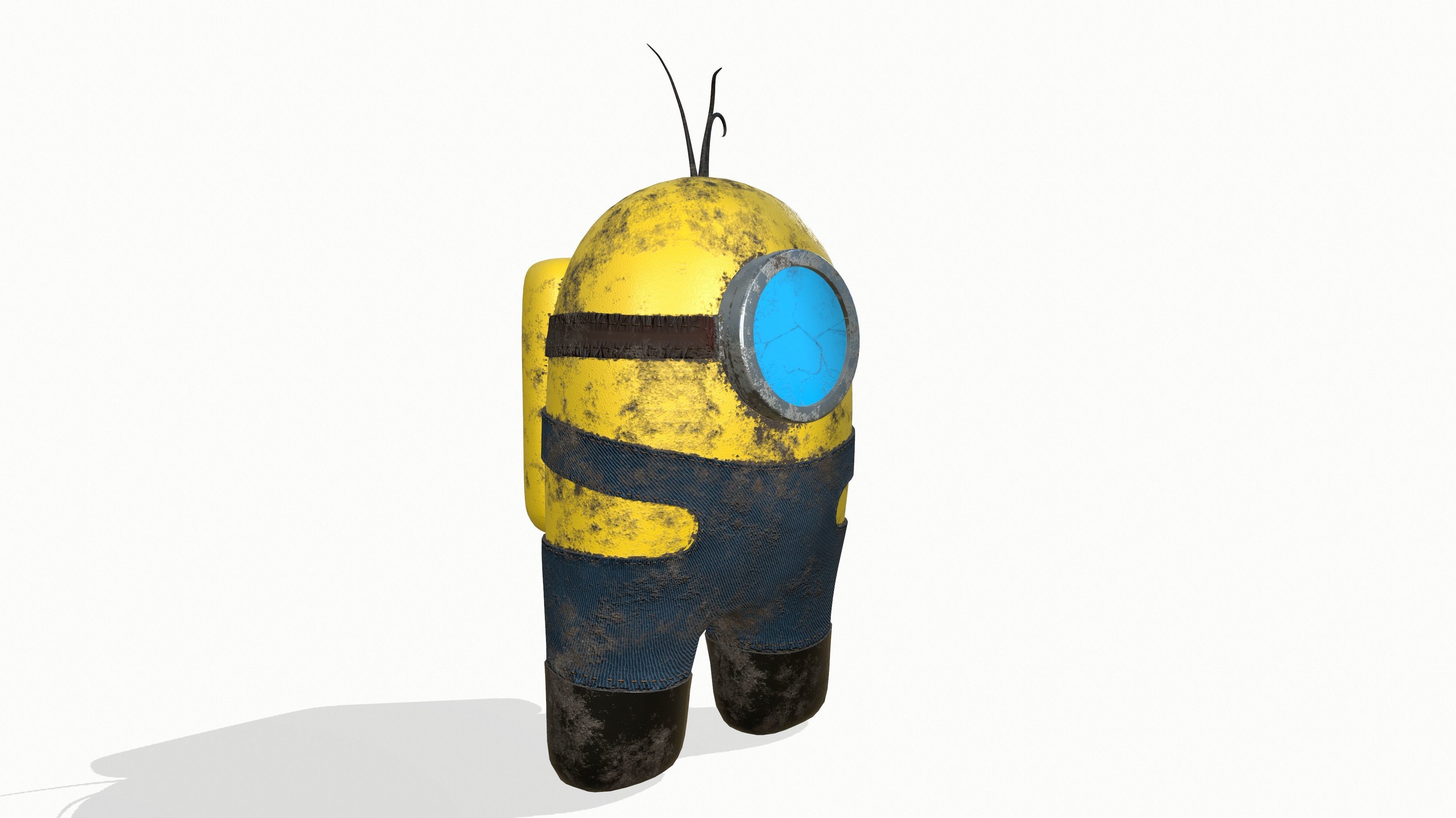 3D model Among Us in the style of Minion VR / AR / low-poly | CGTrader