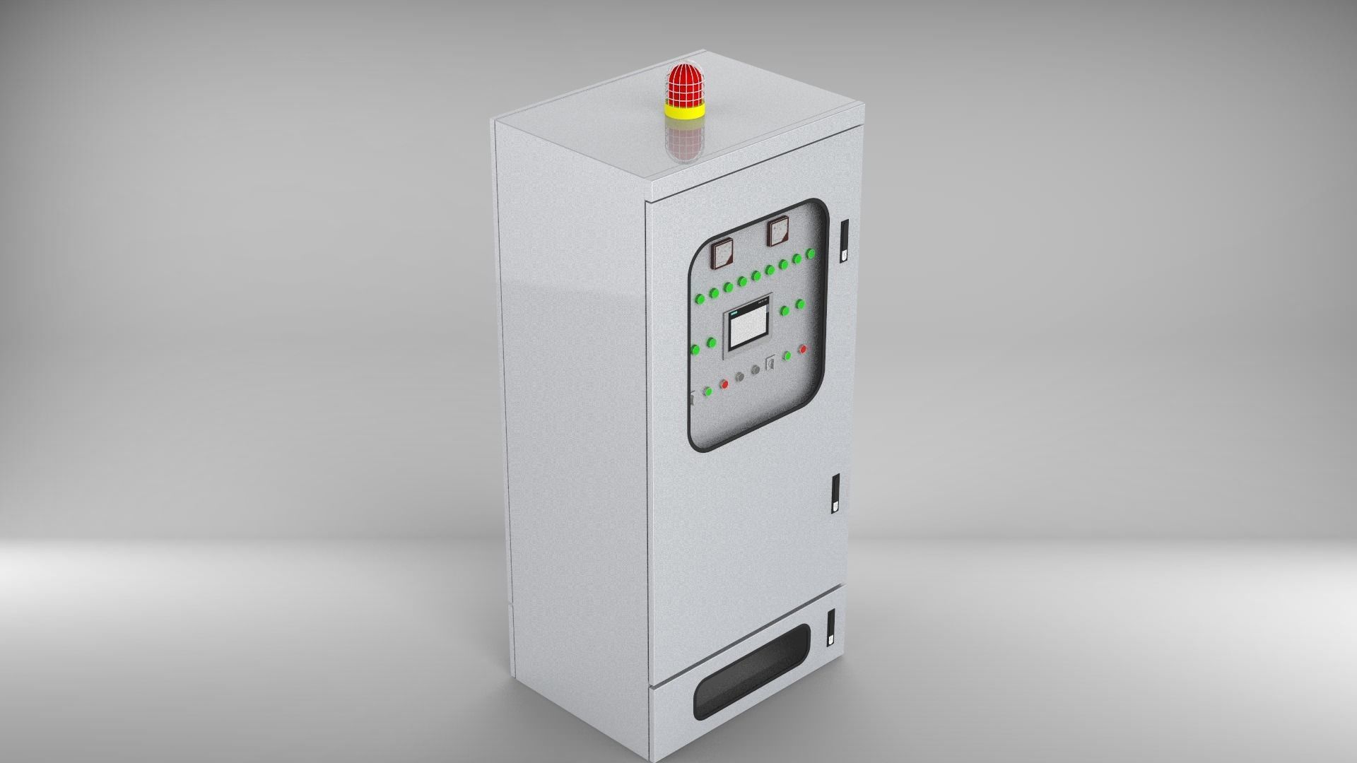 Pressure ventilation explosion-proof cabinet 3D model | CGTrader