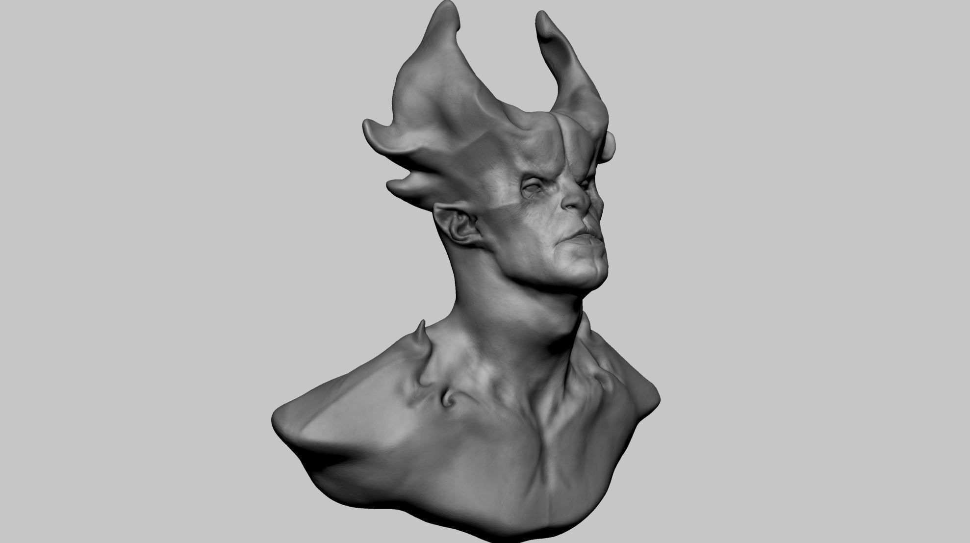 Creature Head Studies v2 3D model | CGTrader