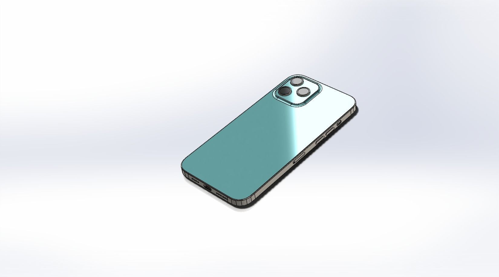 Real size SOLIDWORKS model iPhone 12 Pro Max 3D model | CGTrader