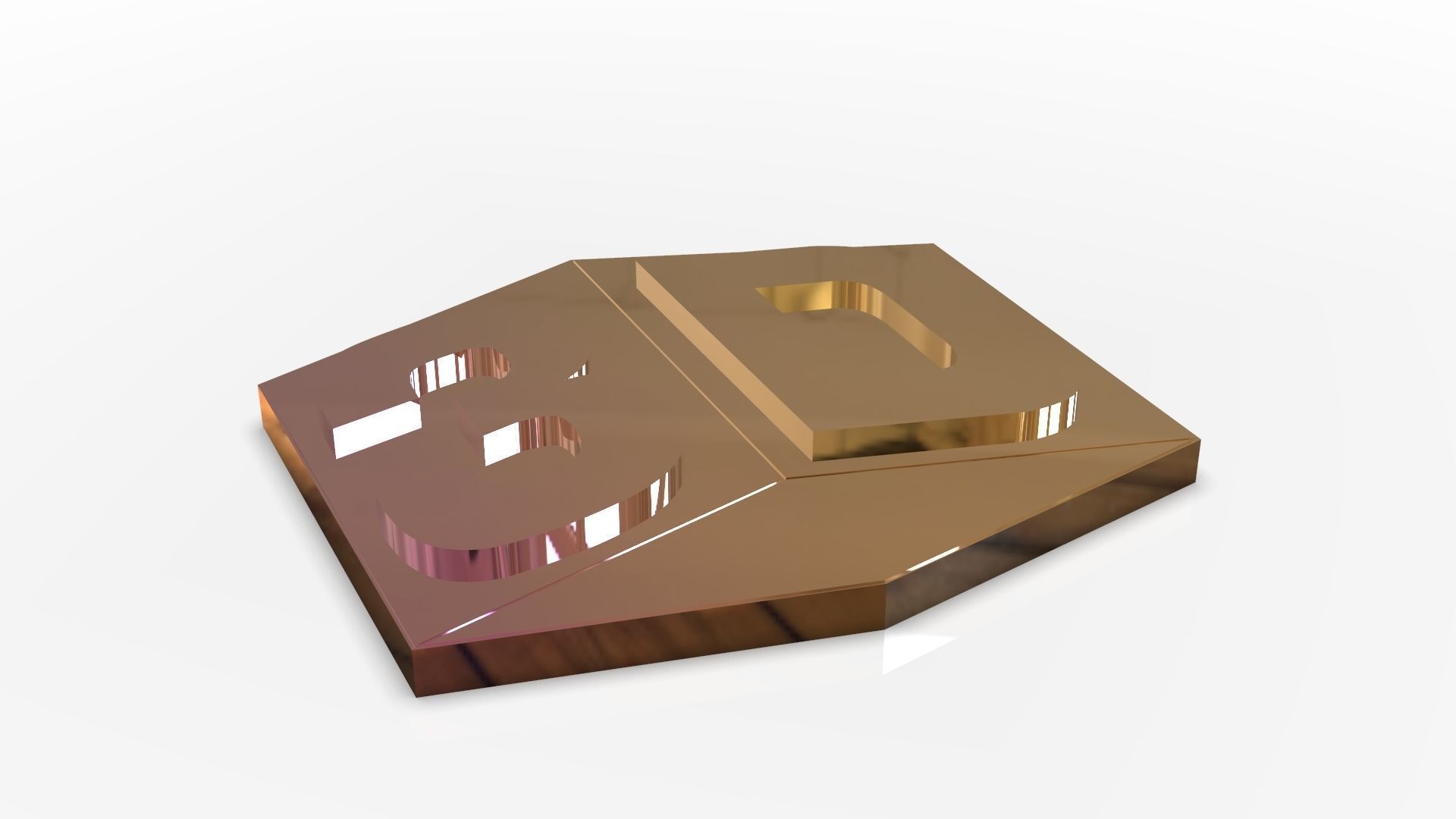 3D Printable 3D logo free 3D model 3D printable | CGTrader