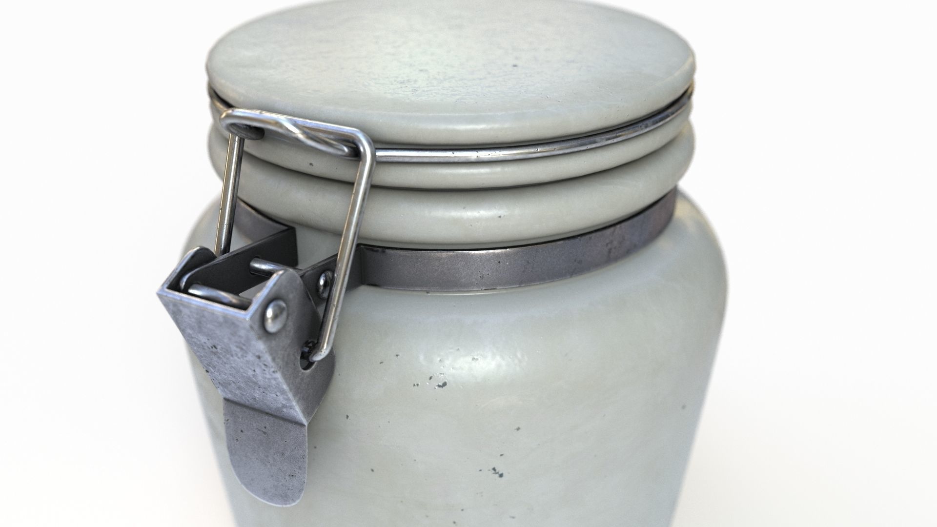 Antique kitchen jars 3D model | CGTrader