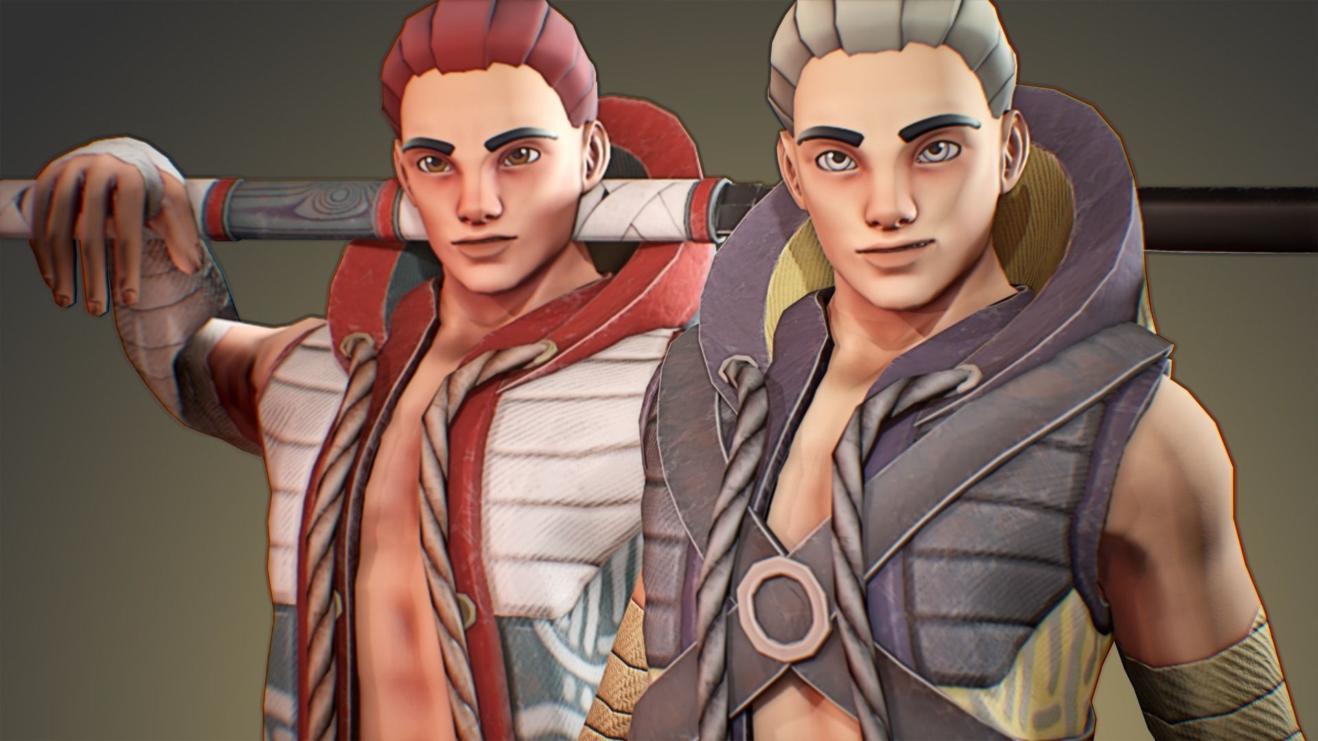 3D model Aki - Stylized Character VR / AR / low-poly rigged animated ...
