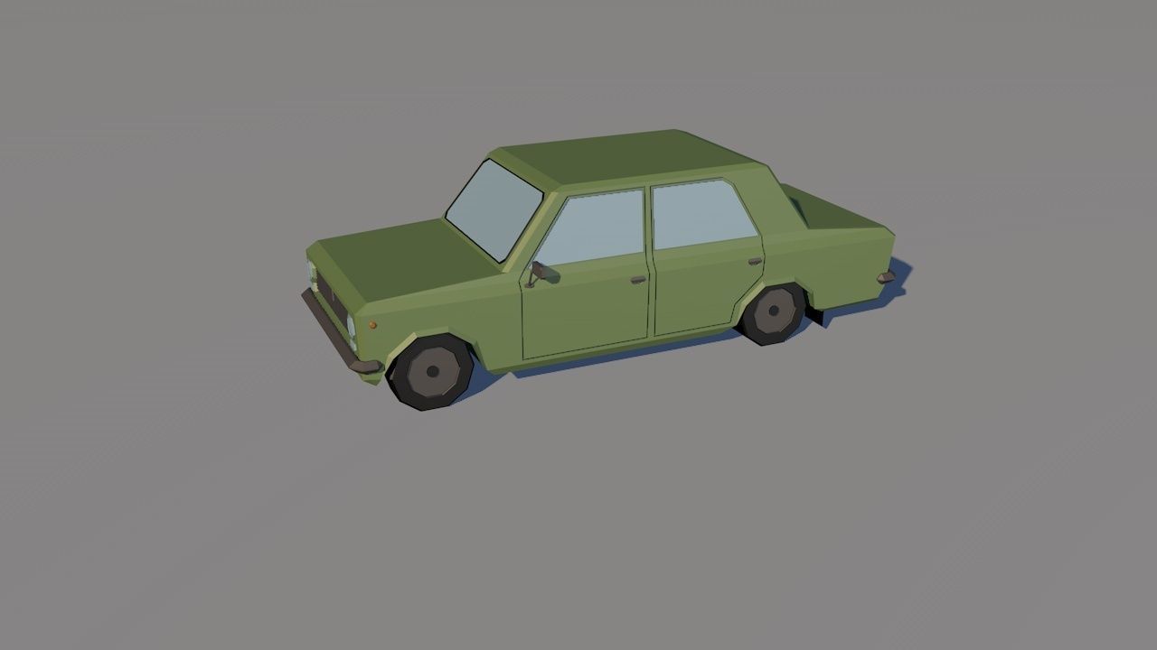 VAZ classic 3D model | CGTrader
