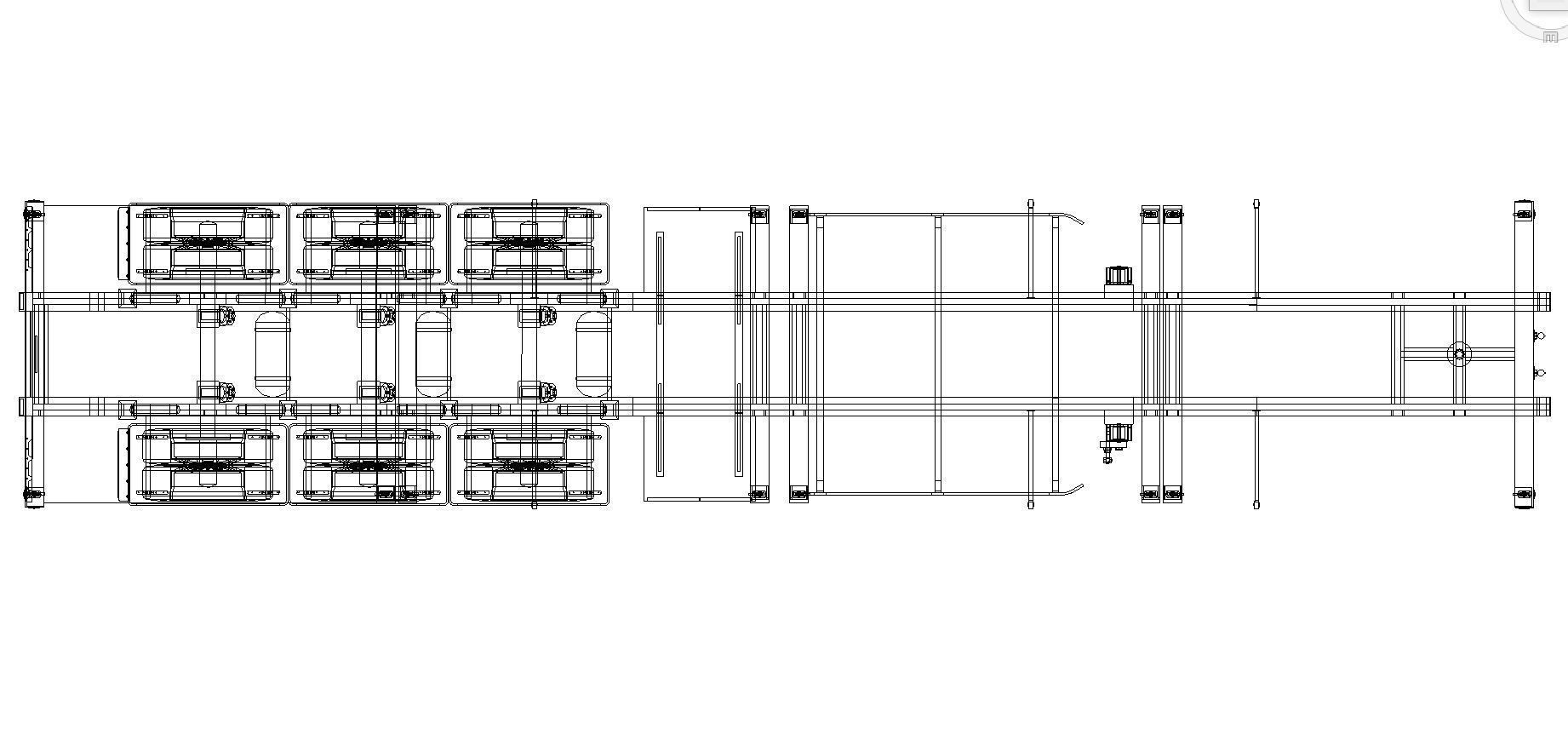 40 Foot Container Skeleton 3D model | CGTrader