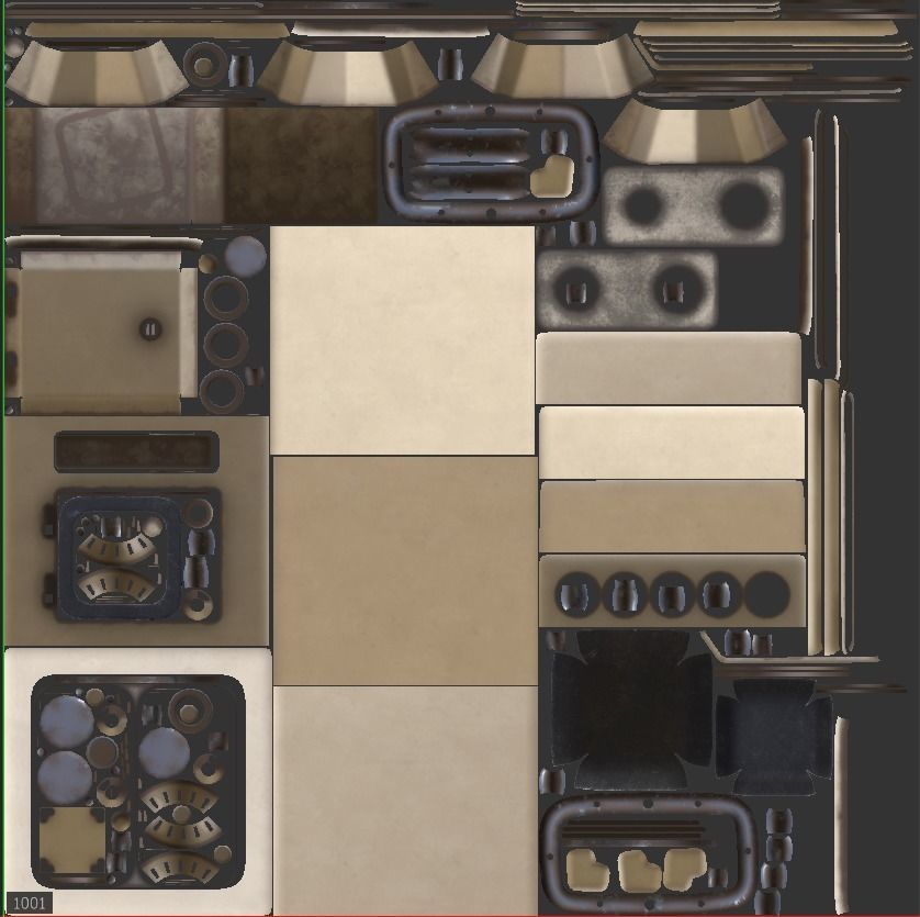 3D model Simple Stylized Low-poly Oven - 3 texture sets VR / AR / low ...