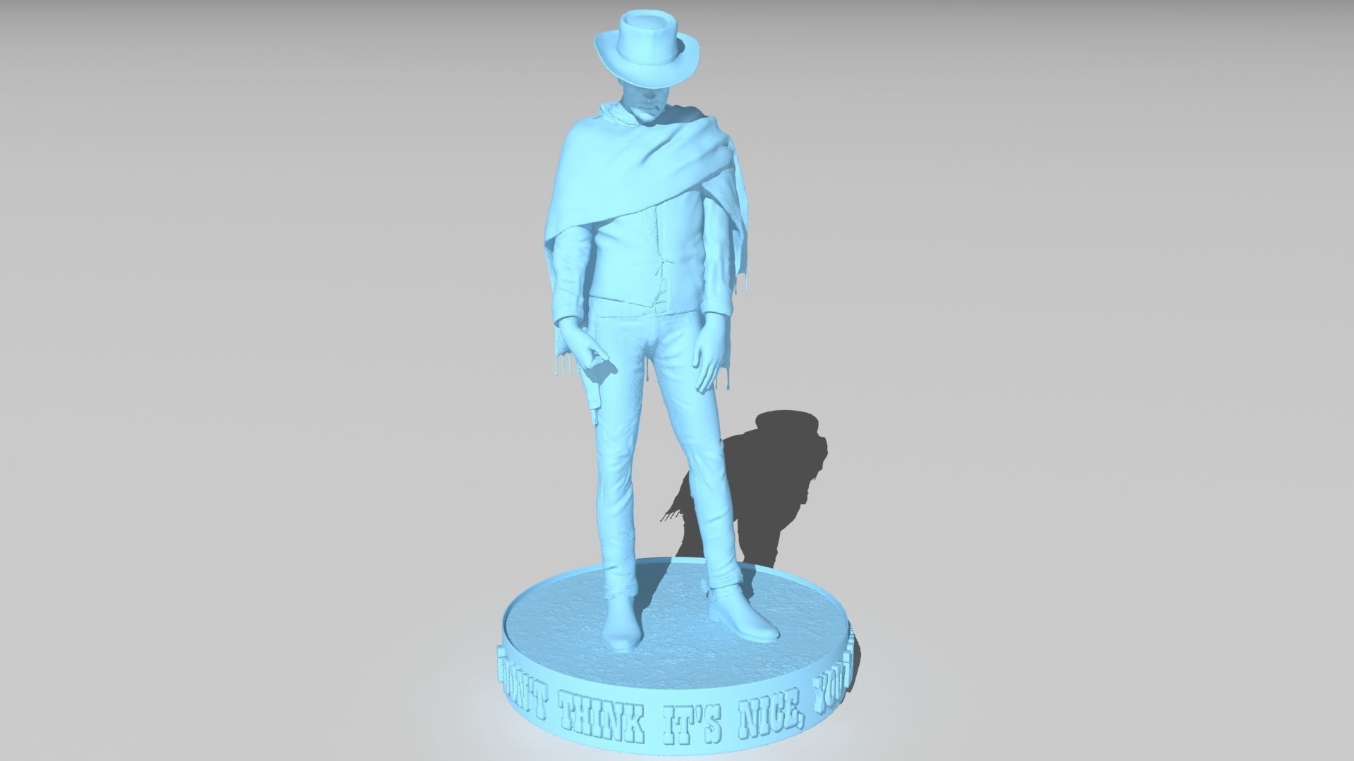 Joe - man with no name 3D model | CGTrader