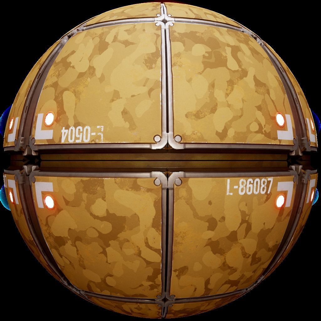 3D model PBR Seamless Sci-Fi Texture 32 VR / AR / low-poly | CGTrader