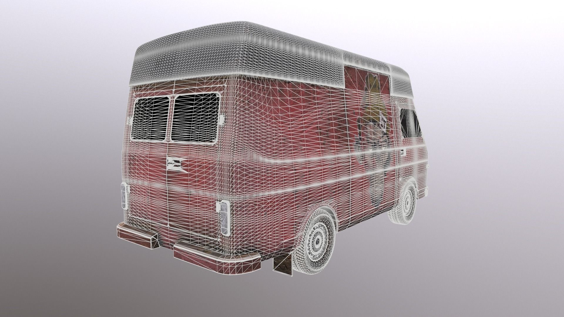 Volkswagen LT1 3D model | CGTrader