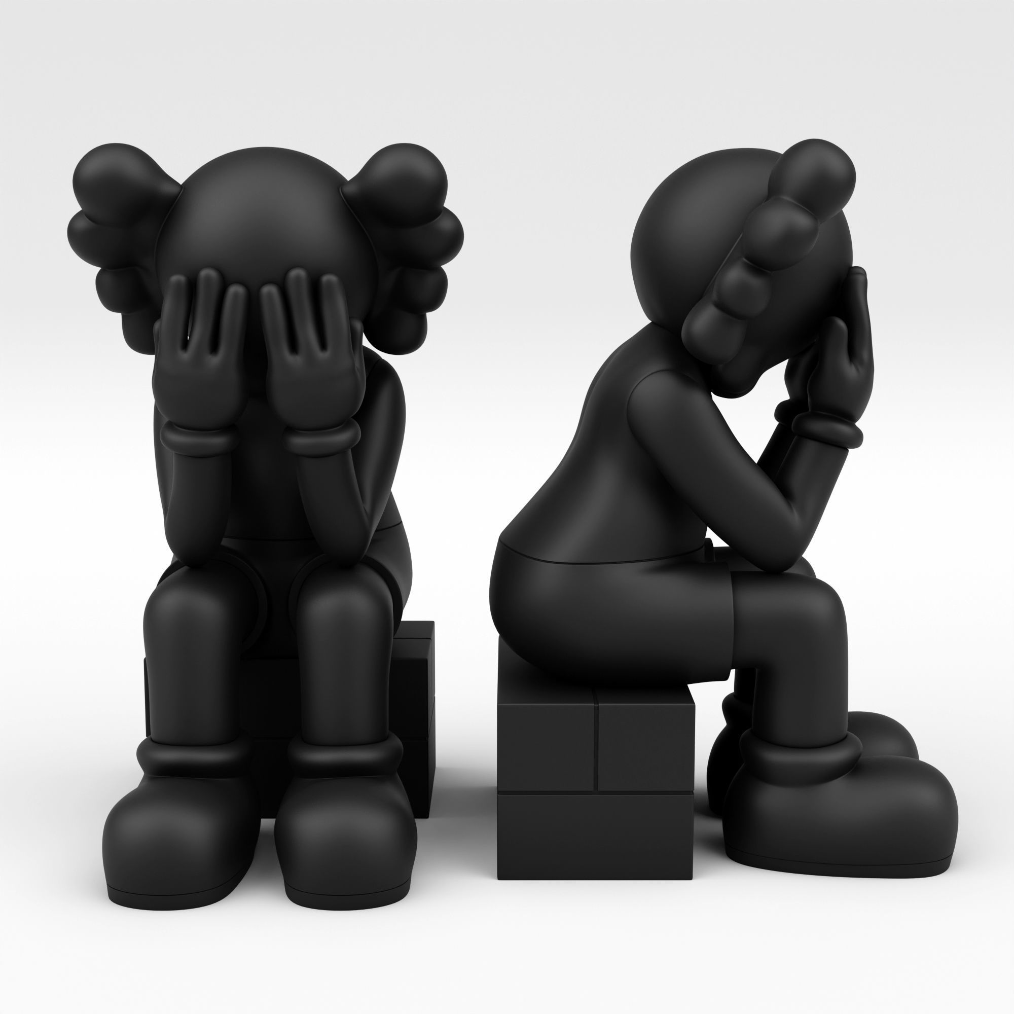 Kaws Passing Through Companion 3D model | CGTrader