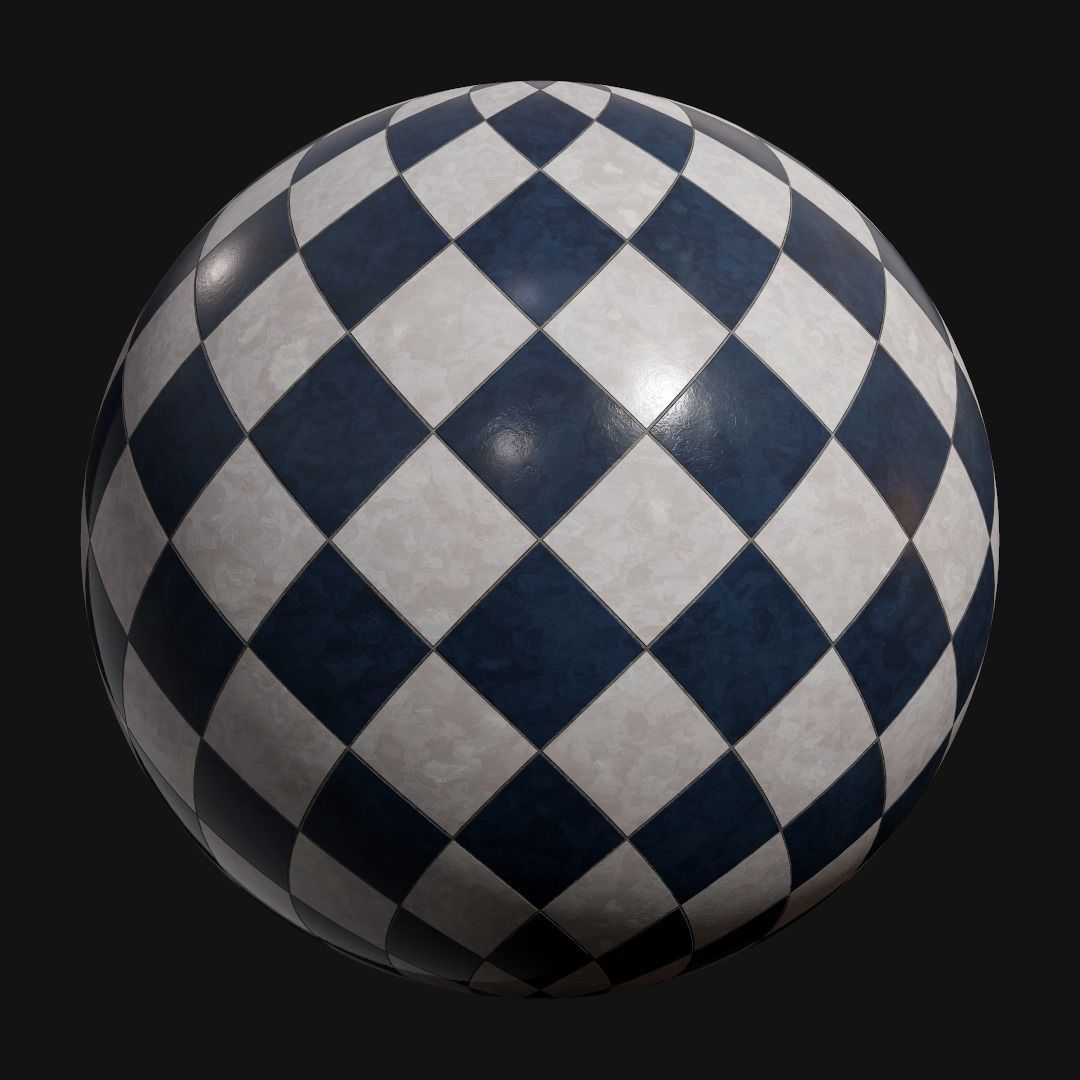 Checkerboard Tiles Texture | CGTrader