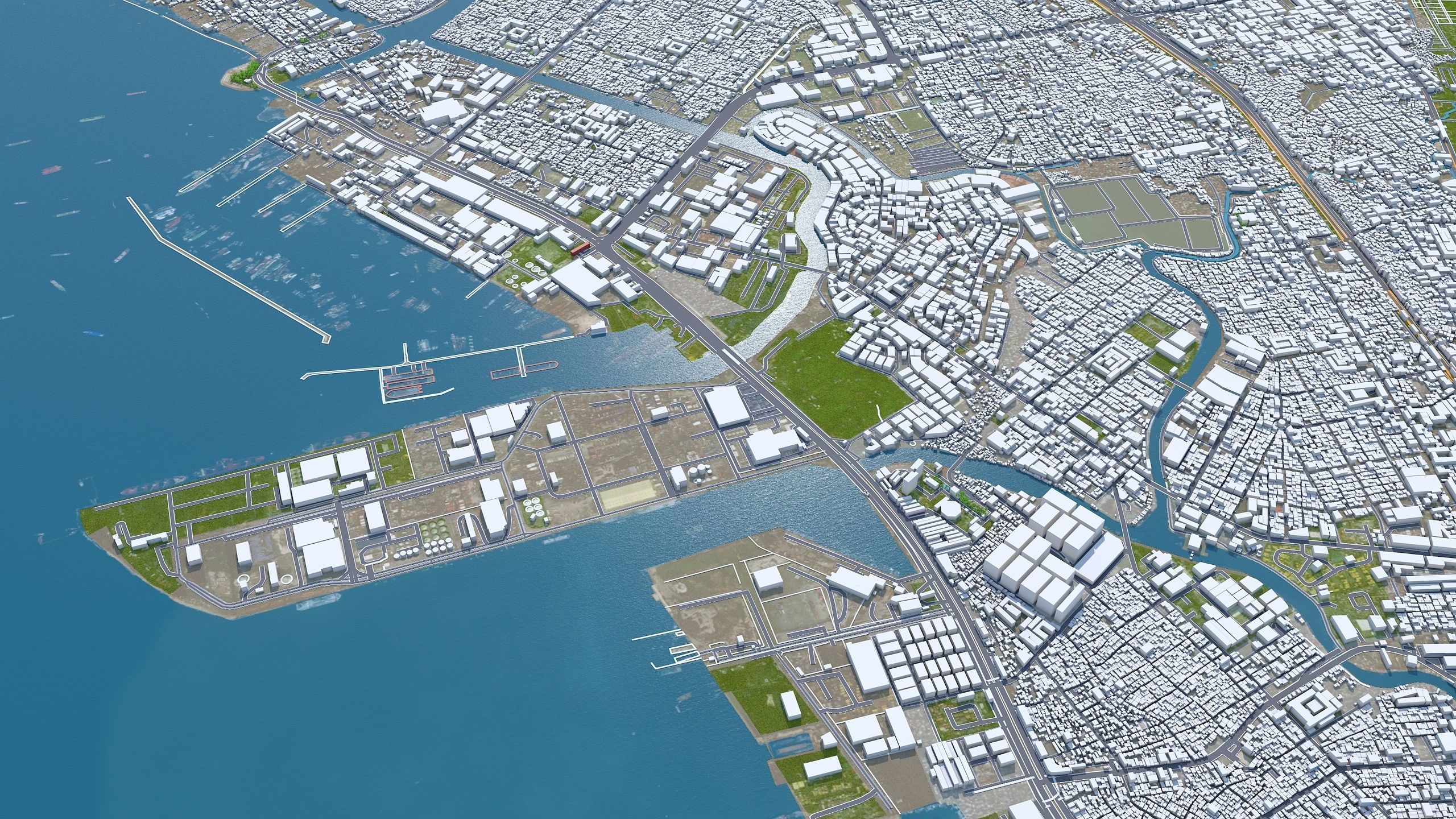 3D model Manila City Philippines VR / AR / low-poly | CGTrader