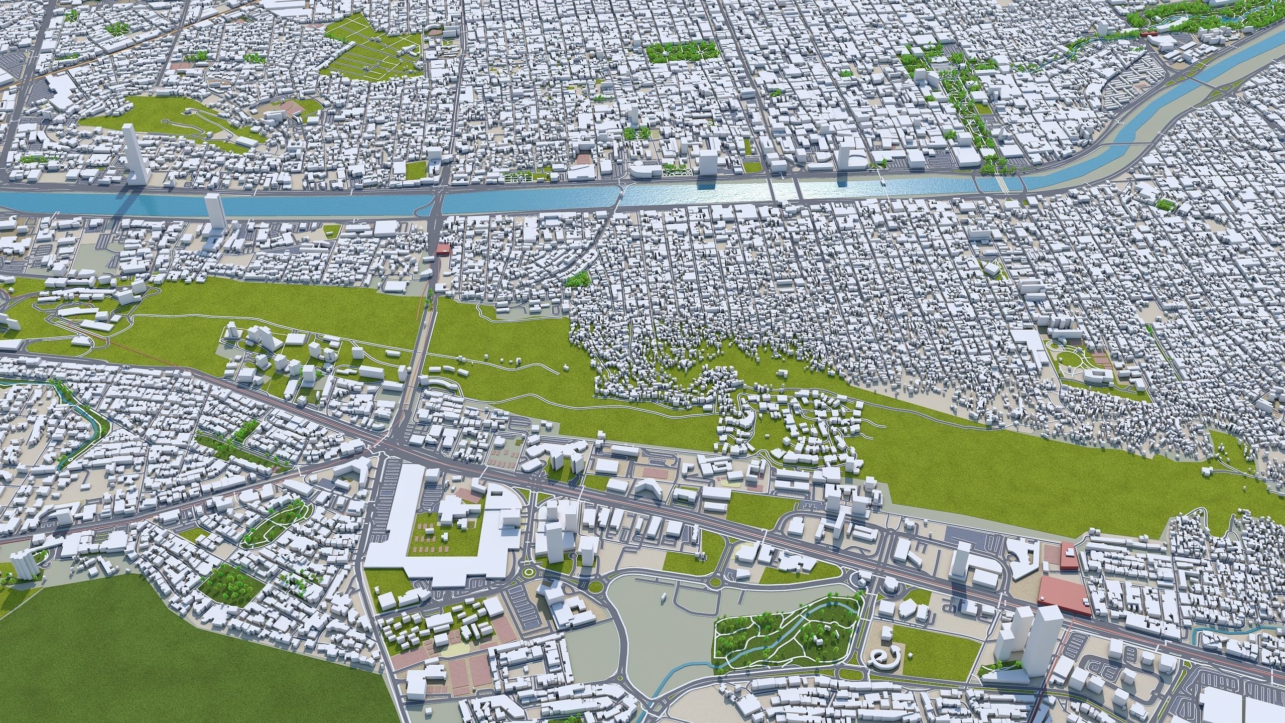 3D model Monterrey City Mexico VR / AR / low-poly | CGTrader