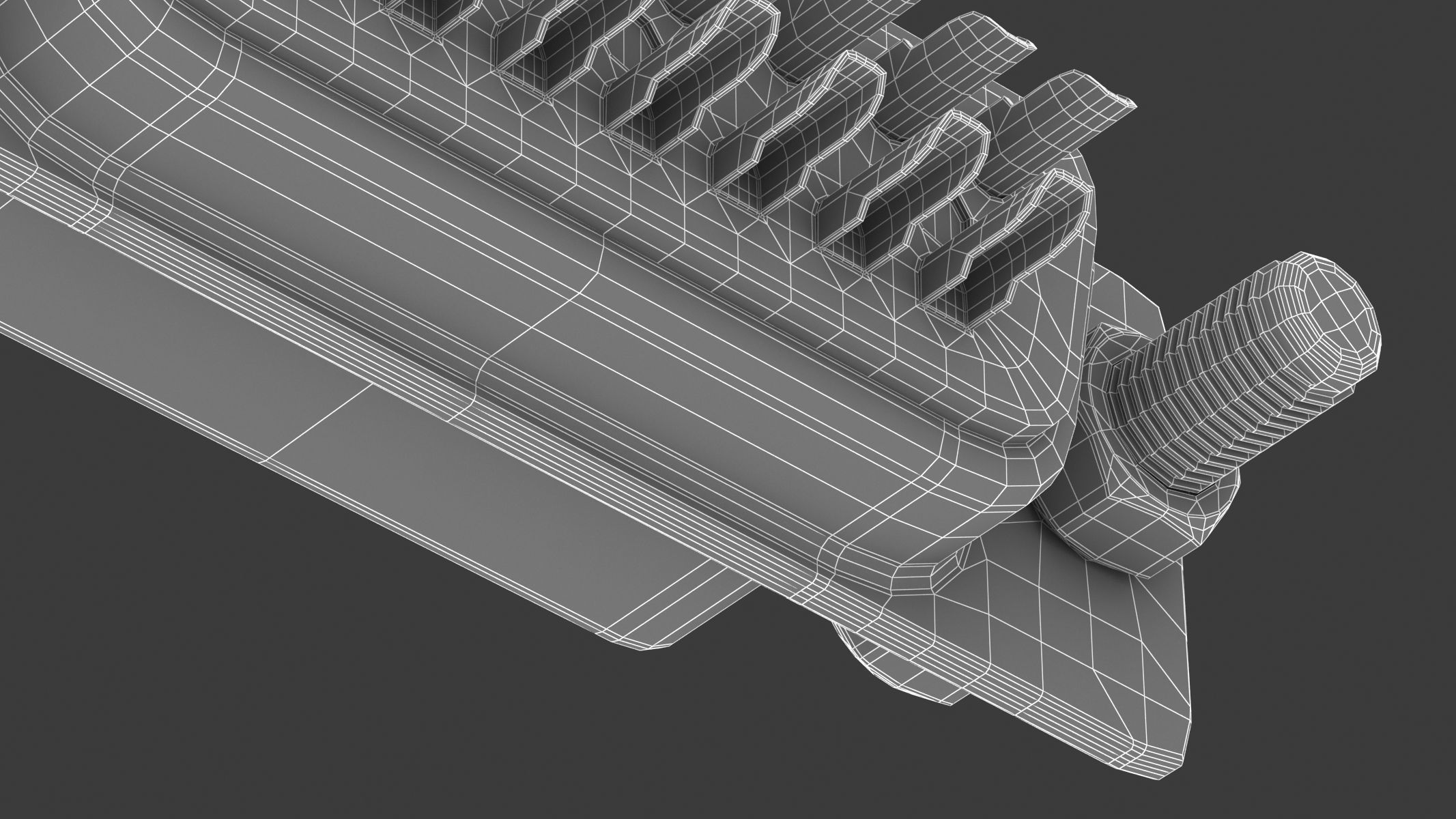 DA15 Female 3D model | CGTrader