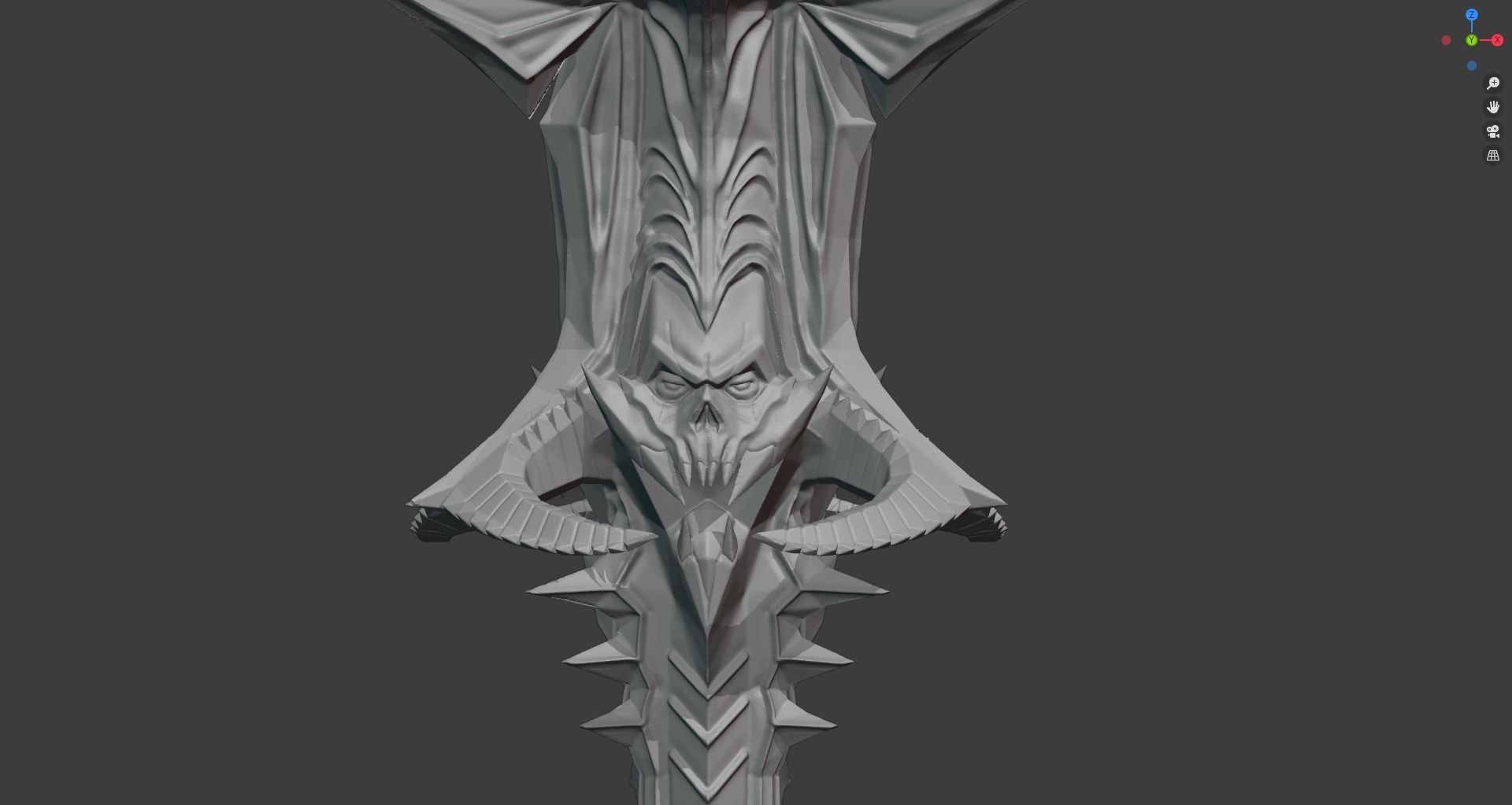 Mace of Molag Bal 3D model 3D printable | CGTrader