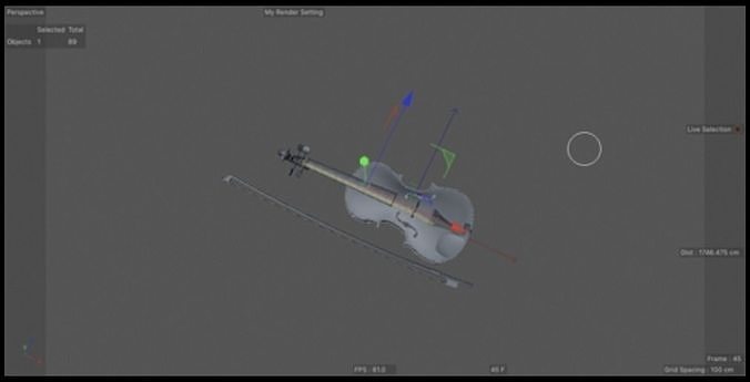 Vilaon violin free 3D model | CGTrader