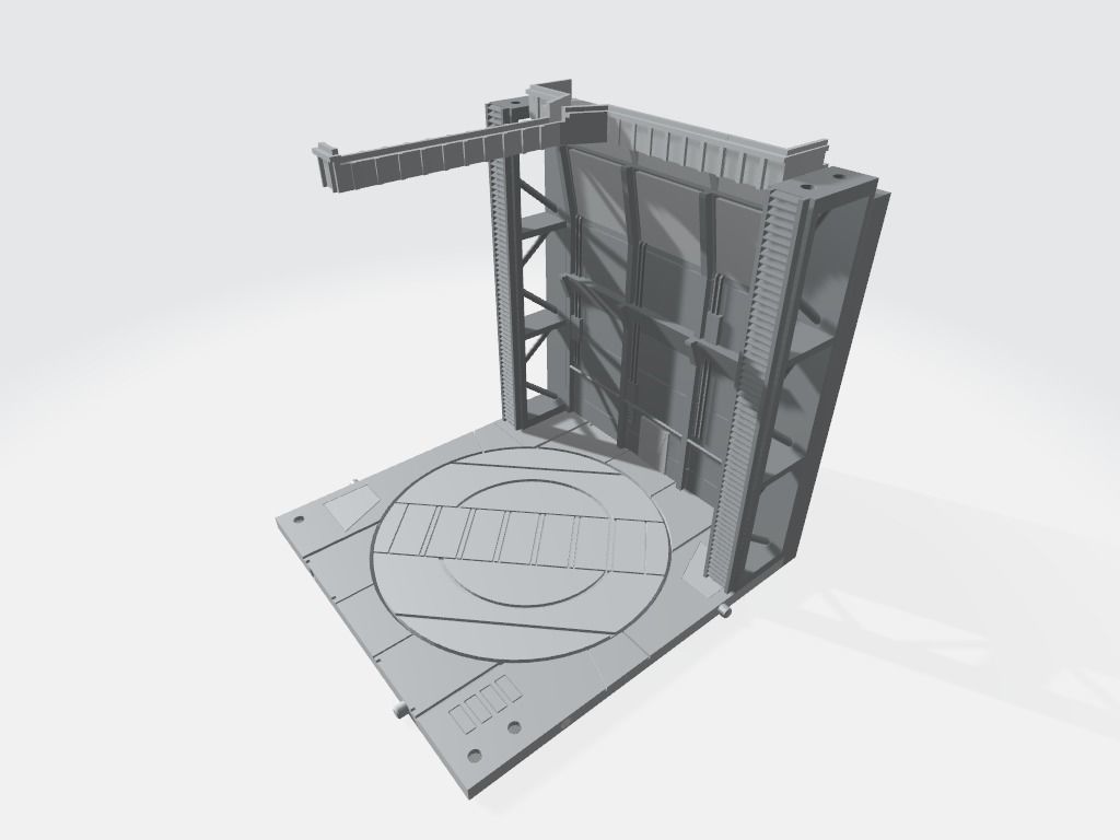 -MHB01-04C- Mech Hangar Bay HG Bundle Set 3D print model files 3D model ...