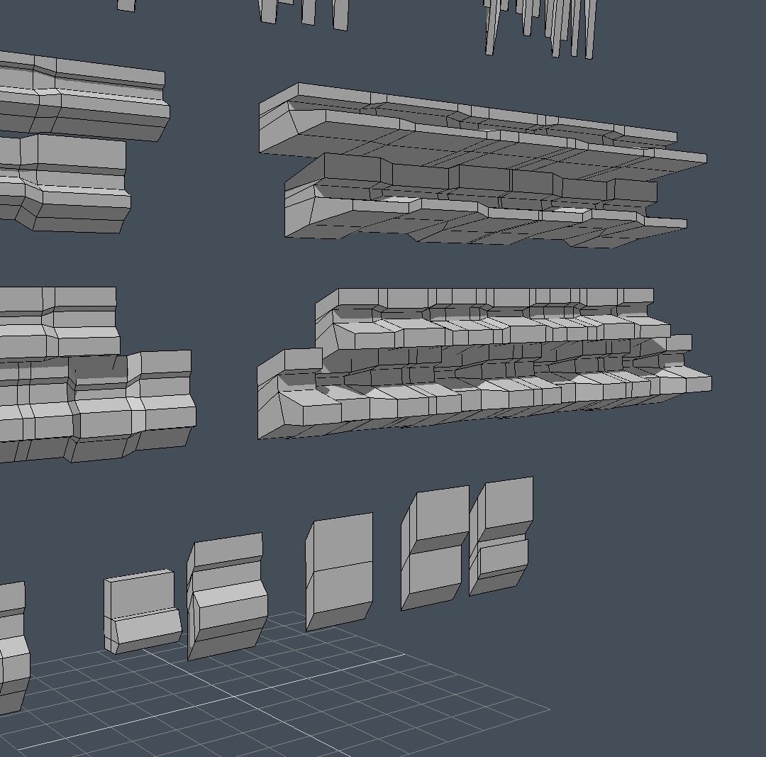 elements set 30 free 3D model | CGTrader