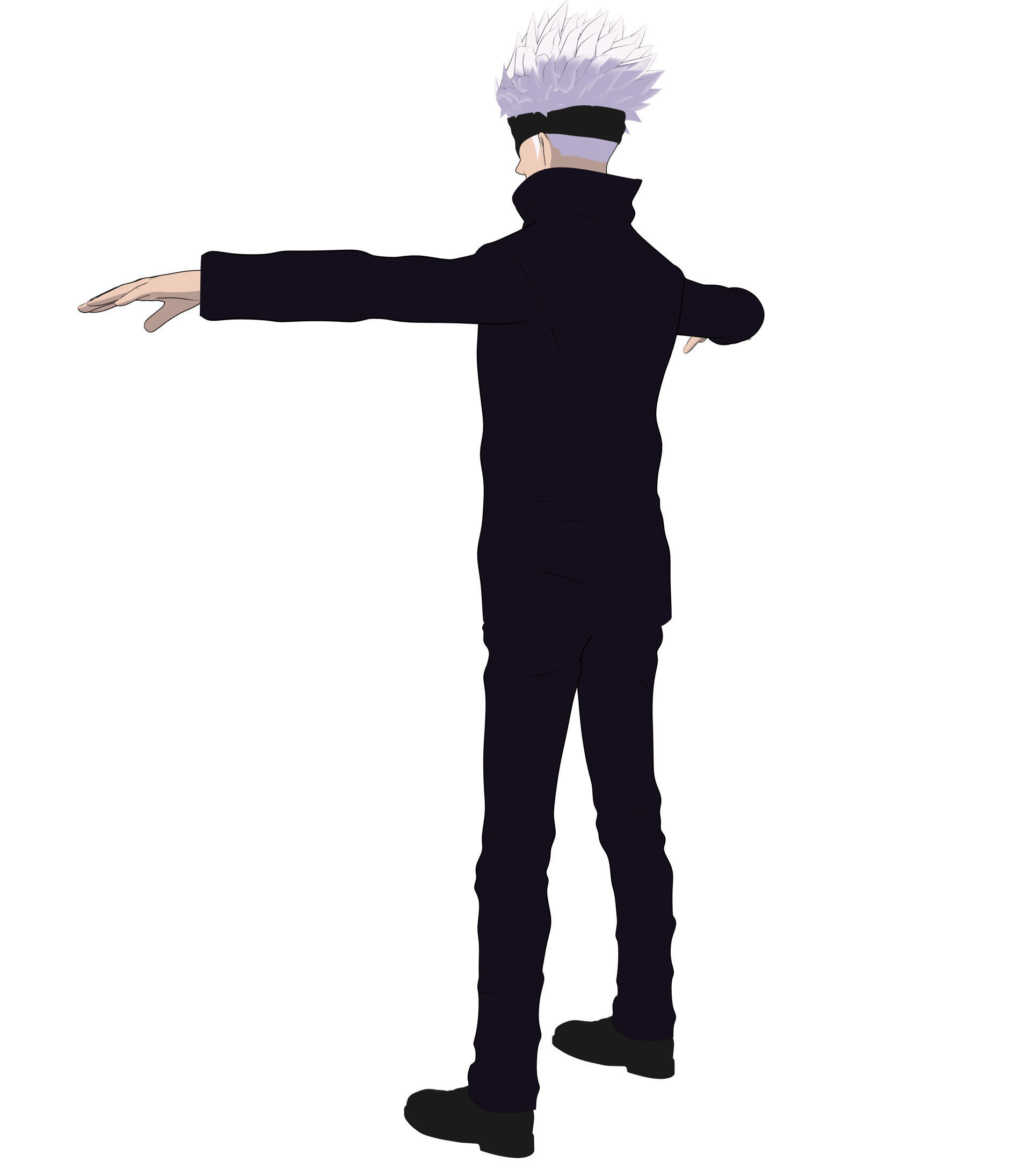 3D model Jujutsu Kaisen - Gojo VR / AR / low-poly | CGTrader