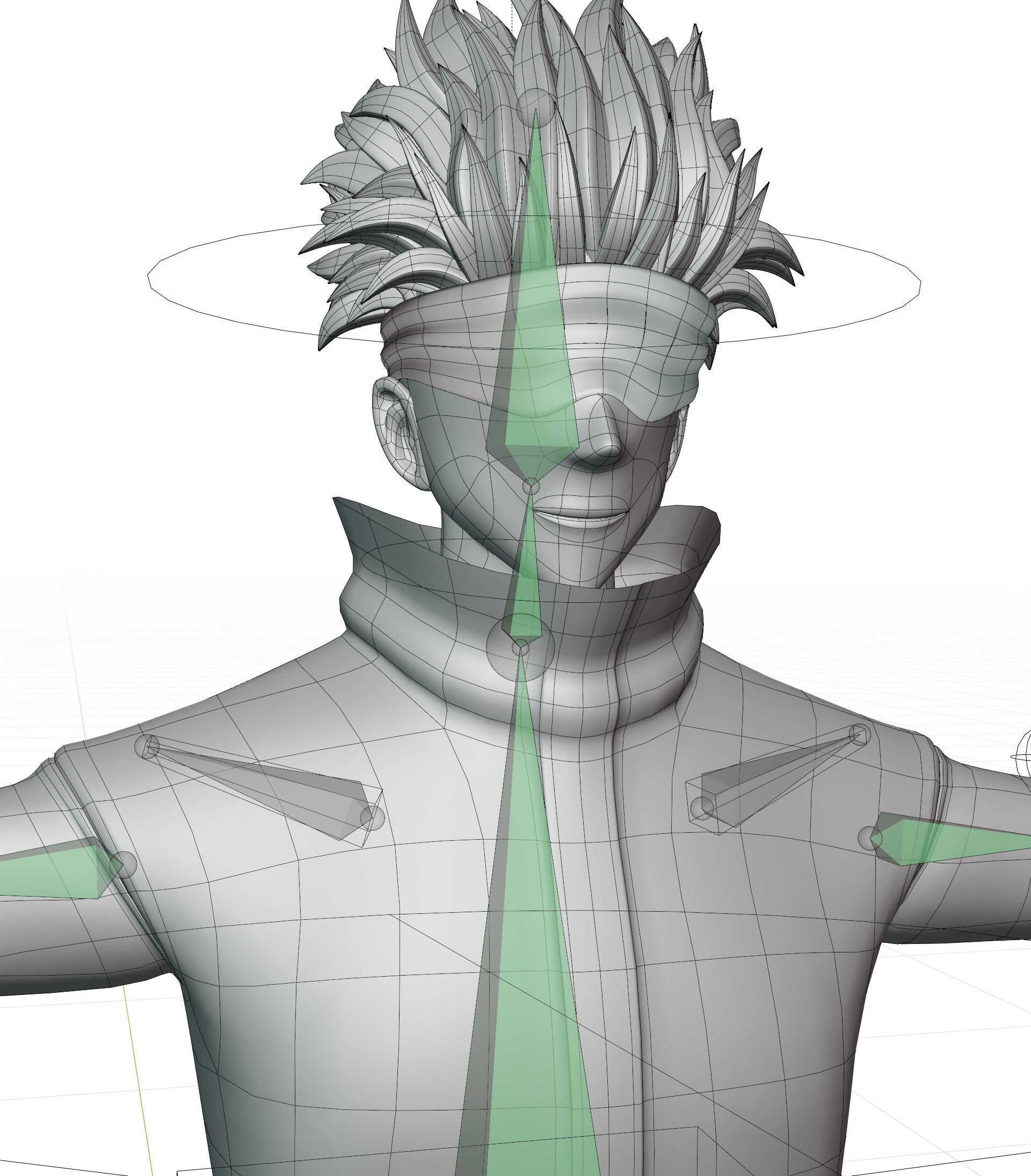 3D model Jujutsu Kaisen - Gojo VR / AR / low-poly | CGTrader