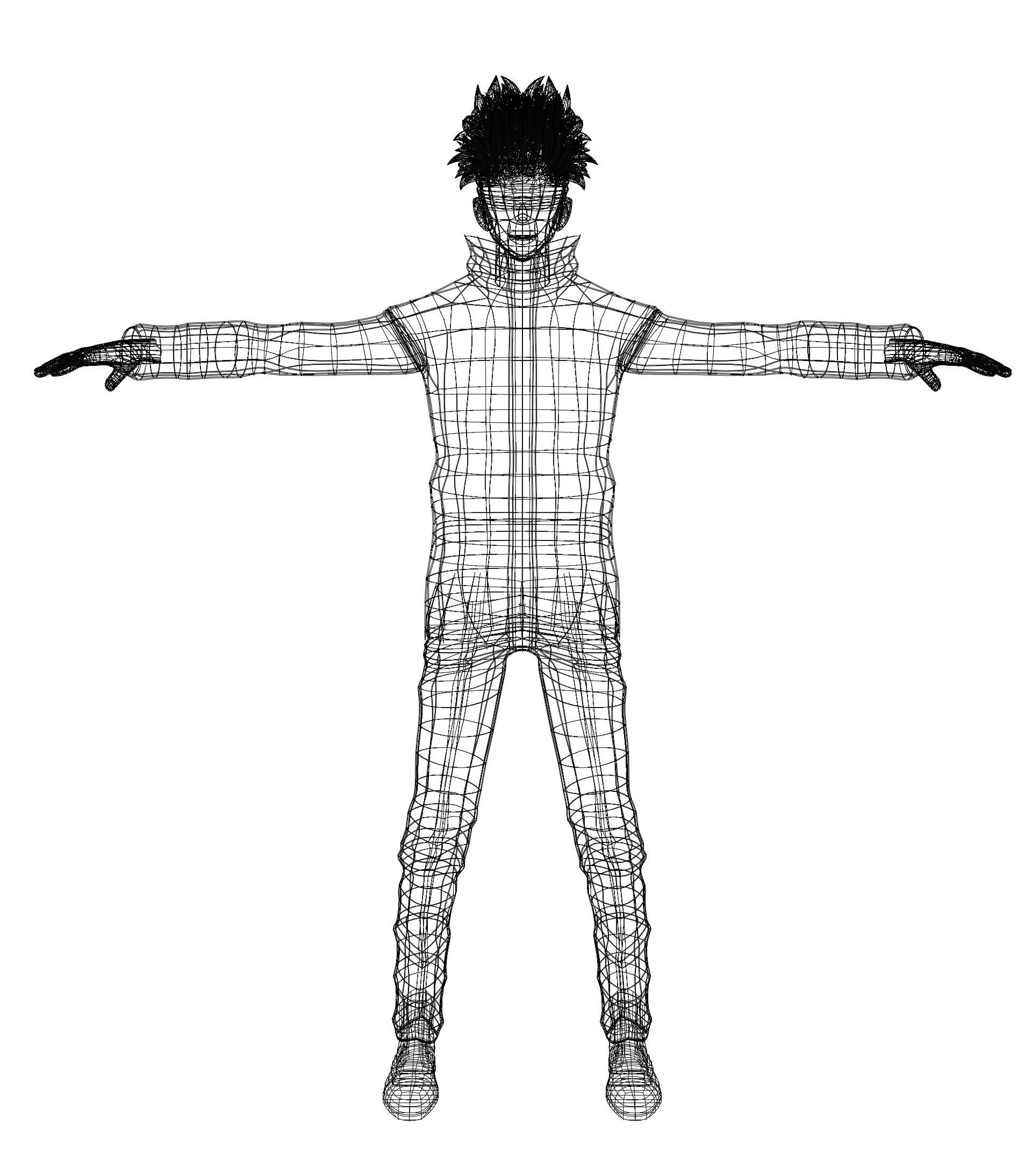 3D model Jujutsu Kaisen - Gojo VR / AR / low-poly | CGTrader