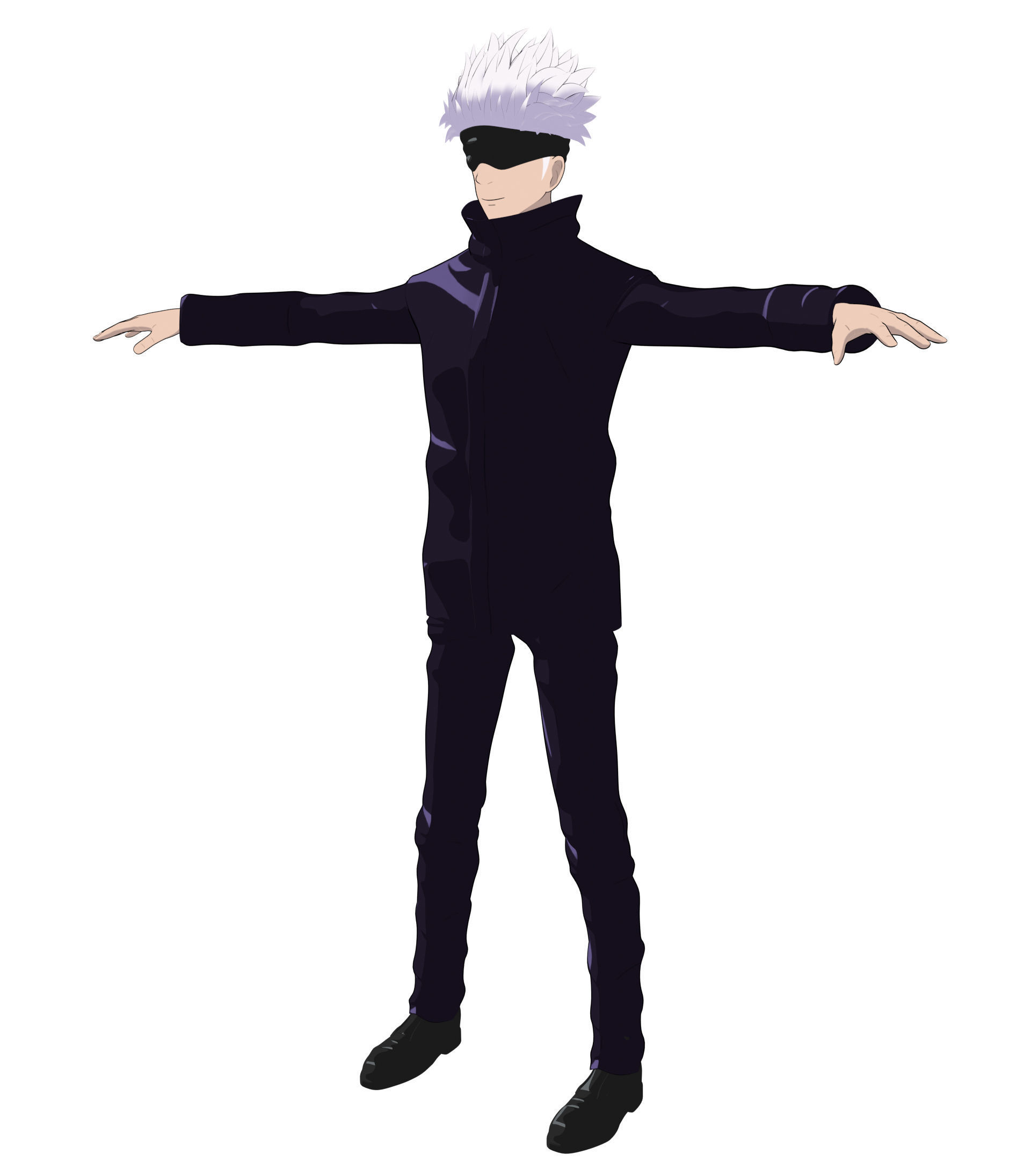 3D model Jujutsu Kaisen - Gojo VR / AR / low-poly | CGTrader