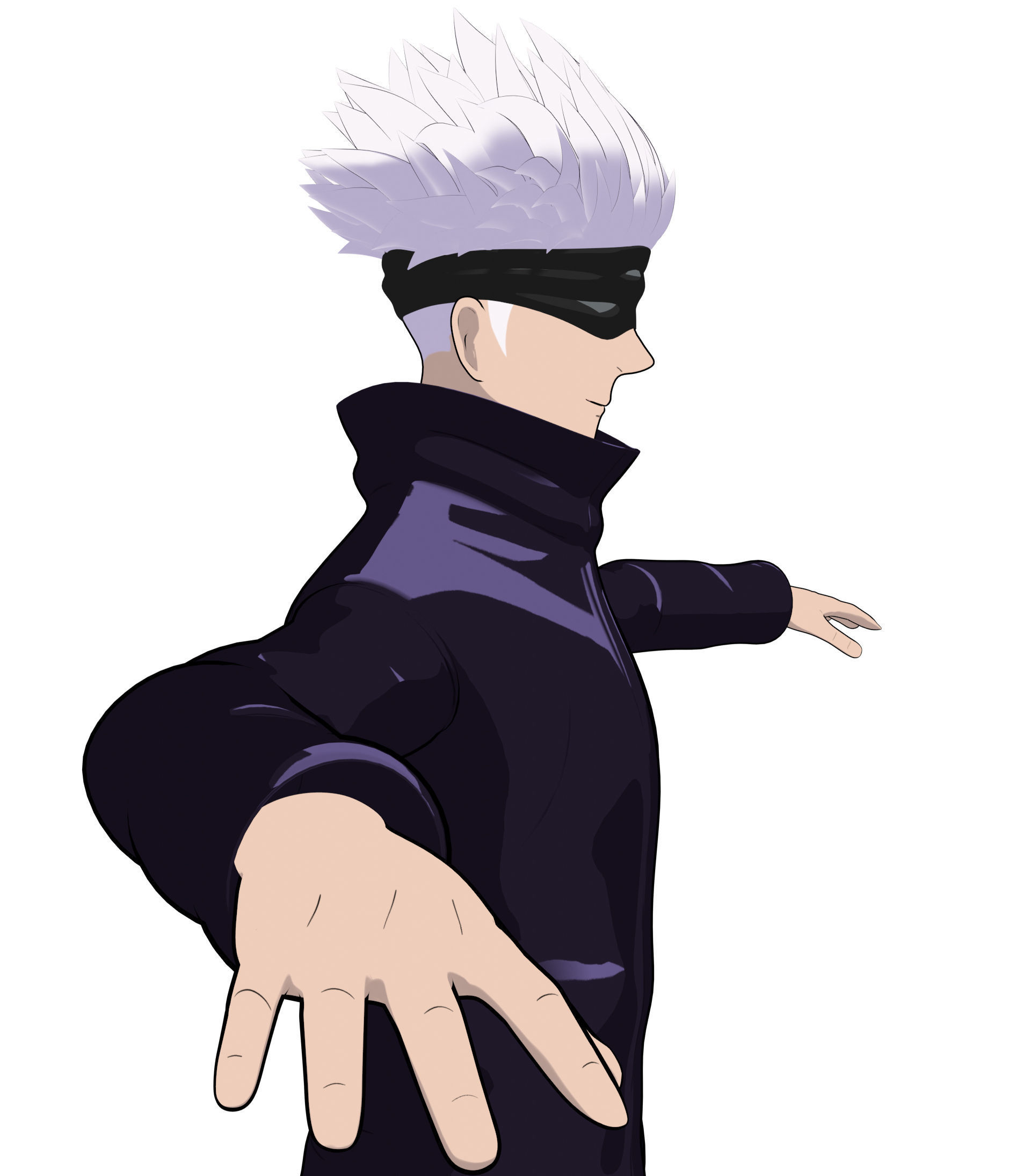 3D model Jujutsu Kaisen - Gojo VR / AR / low-poly | CGTrader