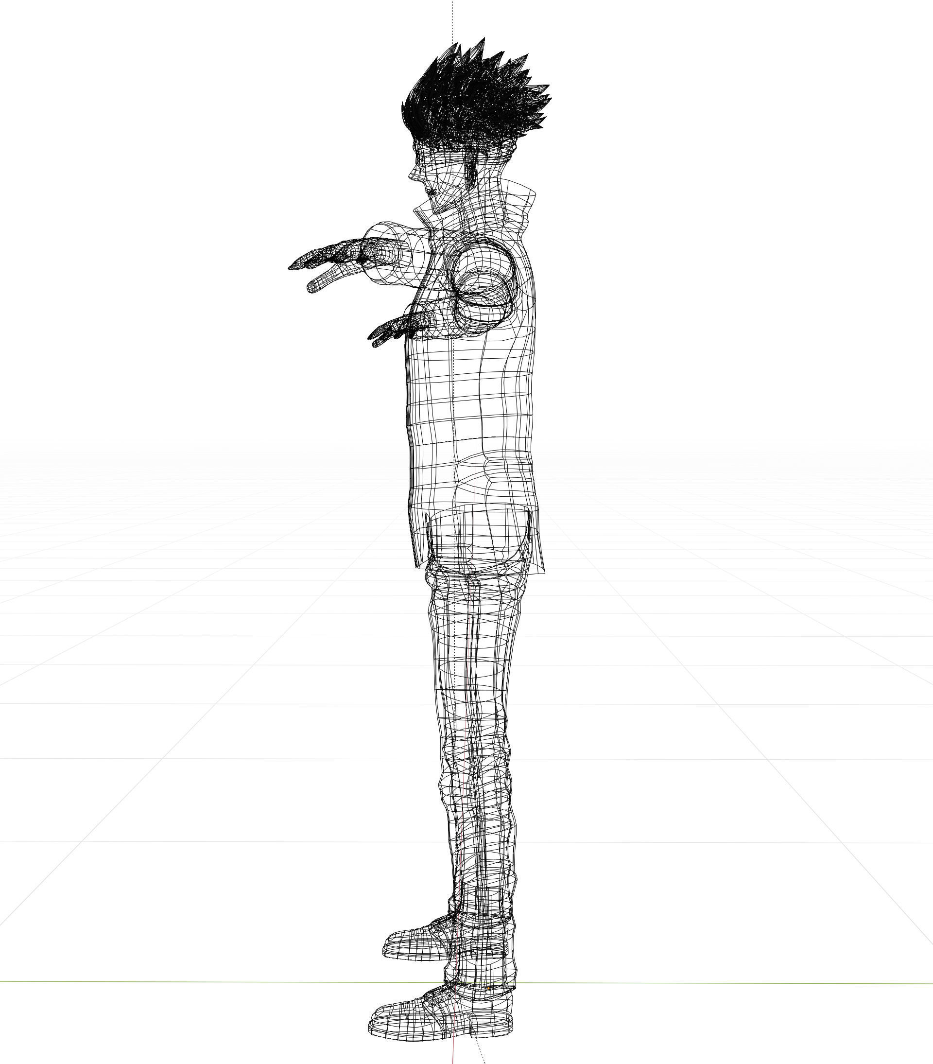 3D model Jujutsu Kaisen - Gojo VR / AR / low-poly | CGTrader