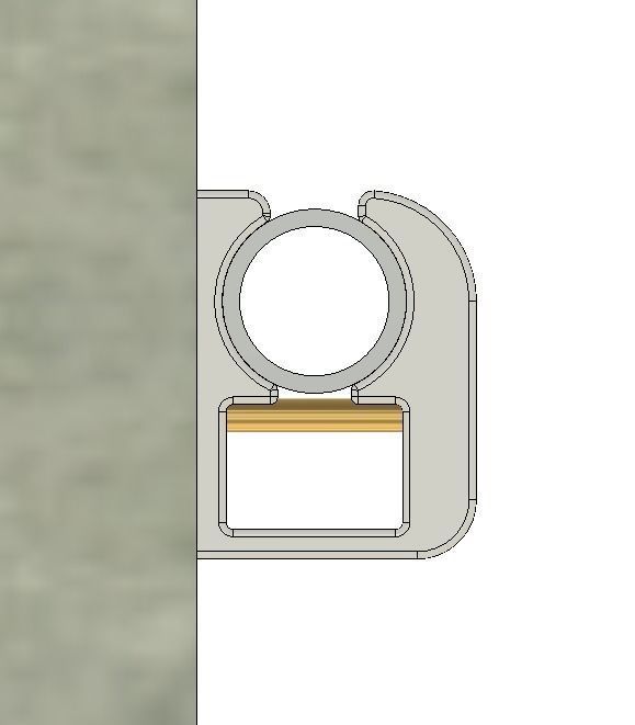 Pipe clamp holder pipe fixation 3D model 3D printable | CGTrader