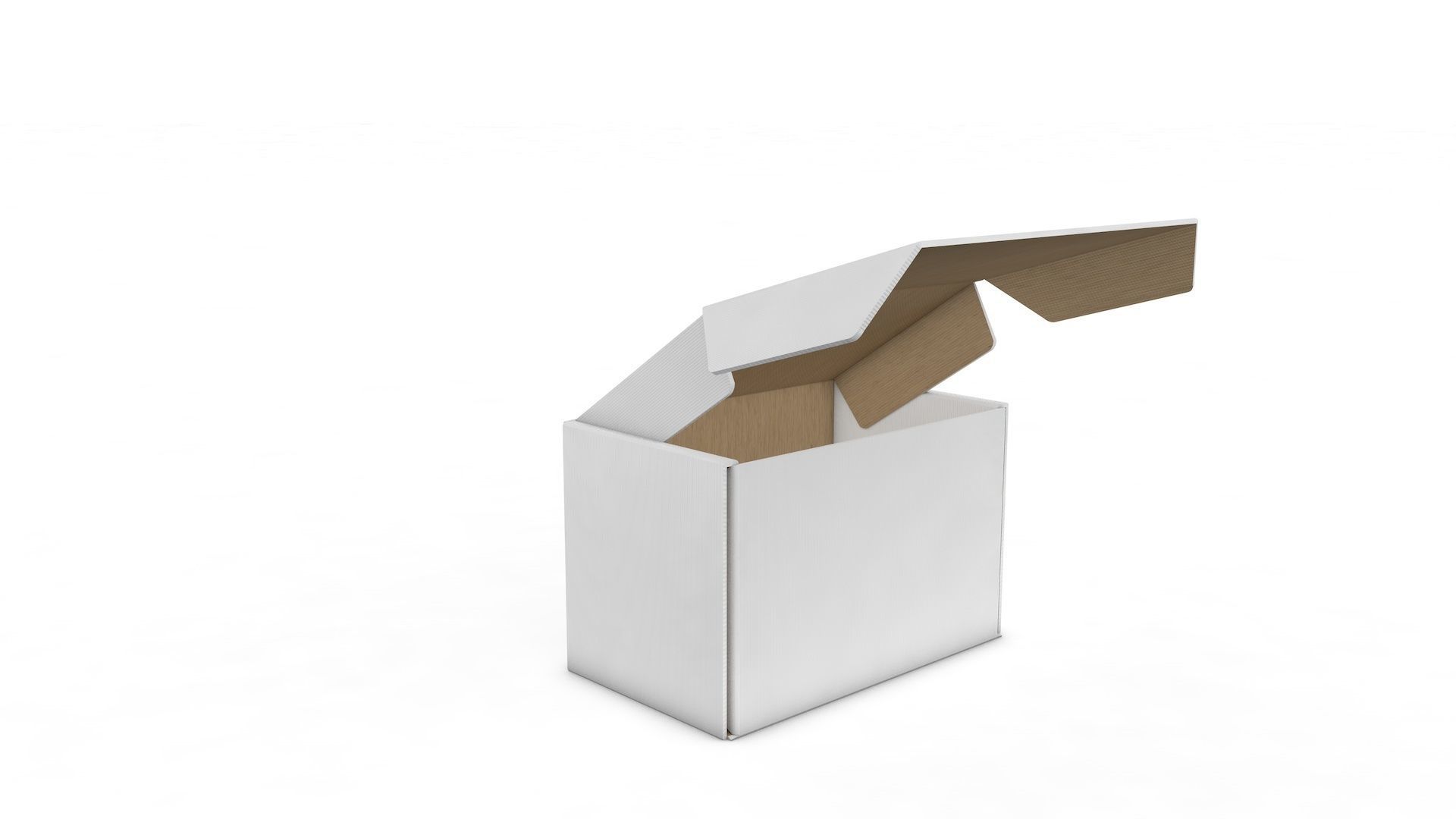 Adjustable and Rigged Box Package All in one 3D model animated rigged ...