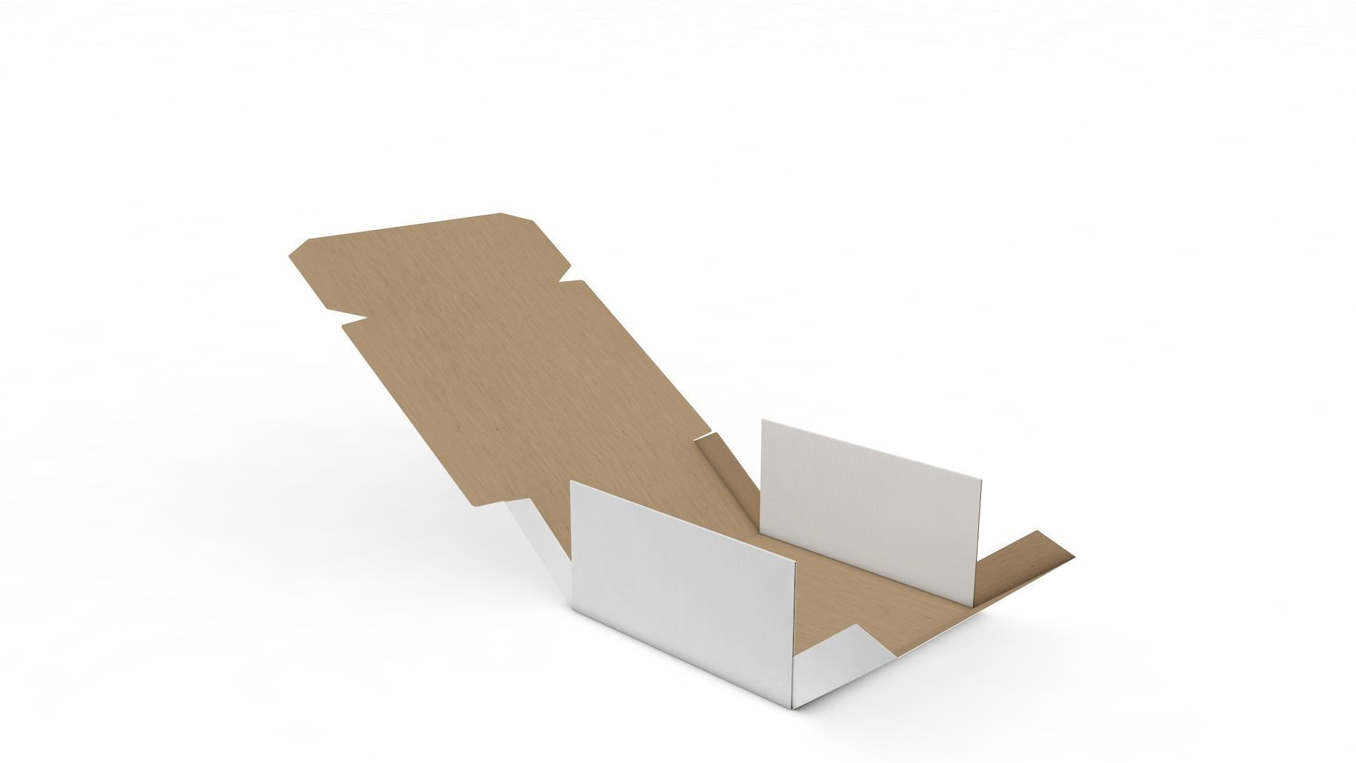 Adjustable and Rigged Box Package All in one 3D model animated rigged ...