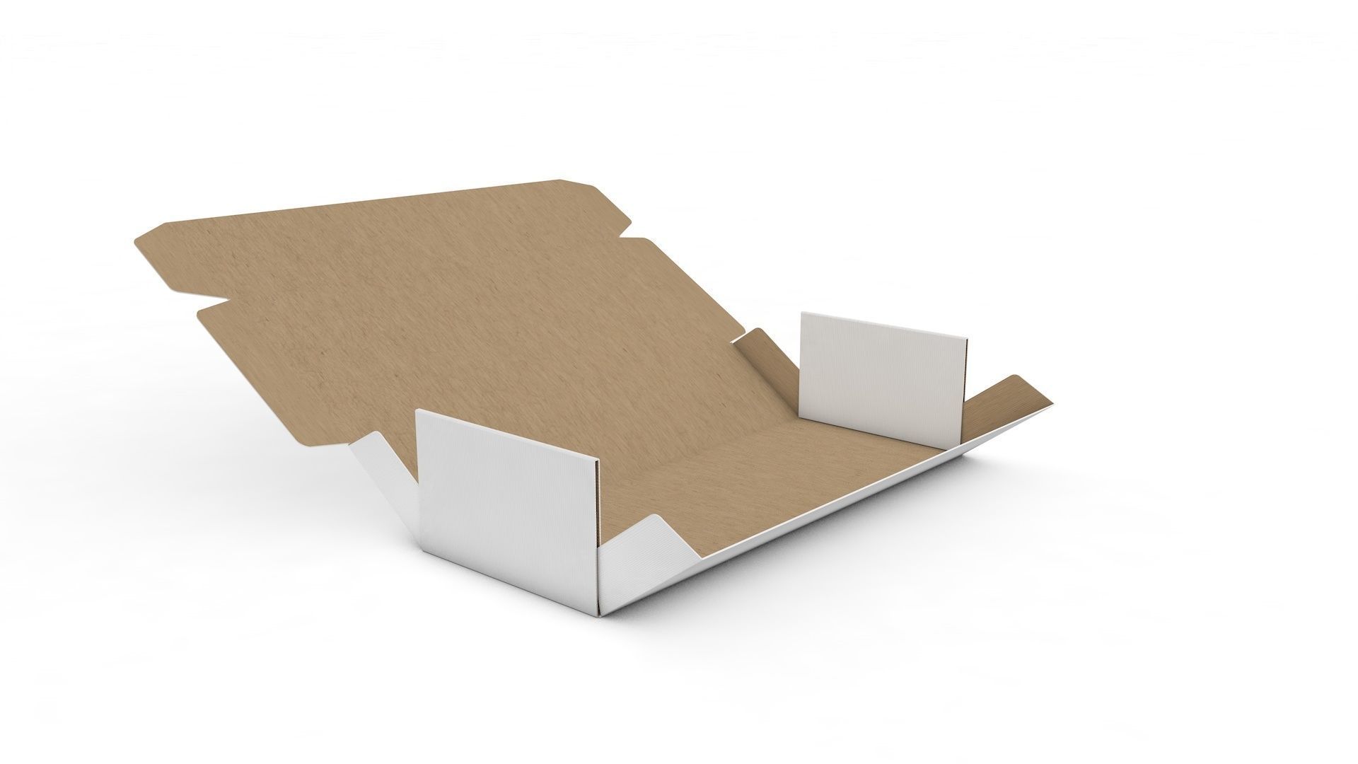 Adjustable and Rigged Box Package All in one 3D model animated rigged ...