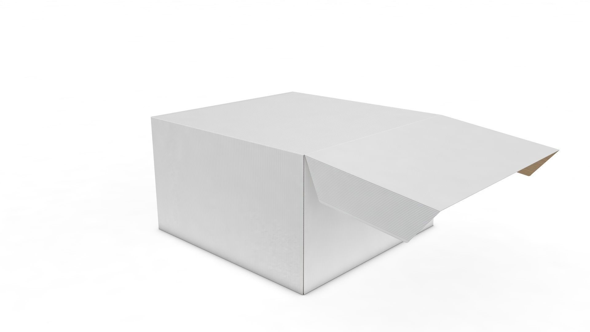 Adjustable and Rigged Box Package All in one 3D model animated rigged ...