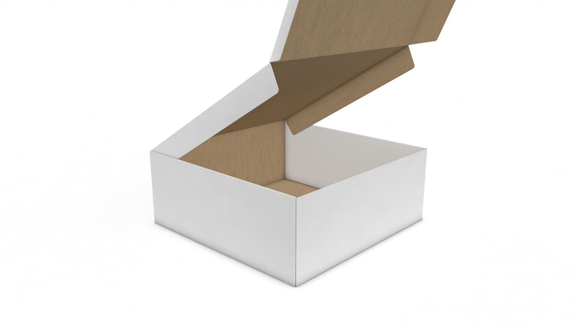 Adjustable and Rigged Box Package All in one 3D model animated rigged ...