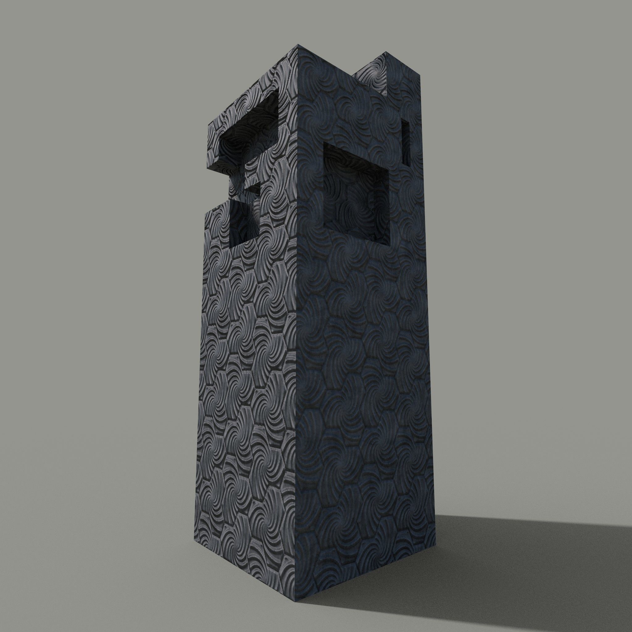 Monument tower made of concrete free VR / AR / low-poly 3D model | CGTrader