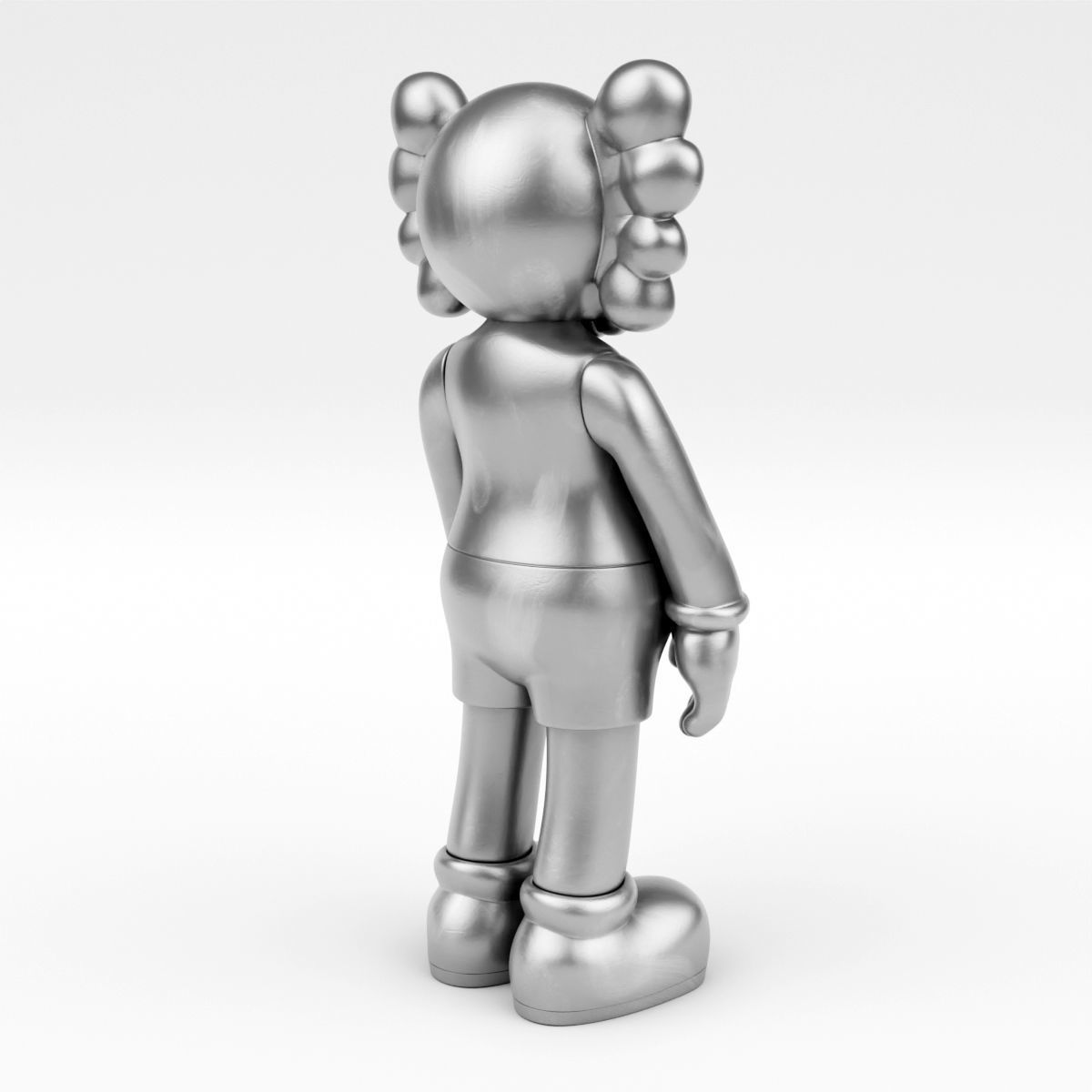 KAWS Metal Companion 3D model | CGTrader