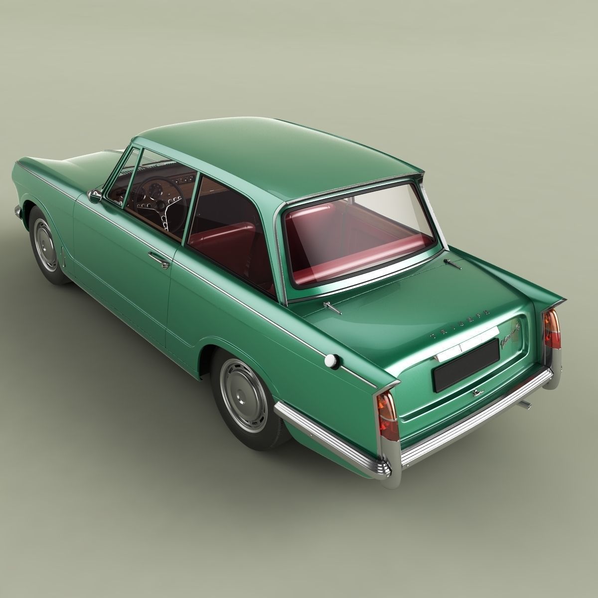 Triumph Vitesse Saloon 3D model | CGTrader