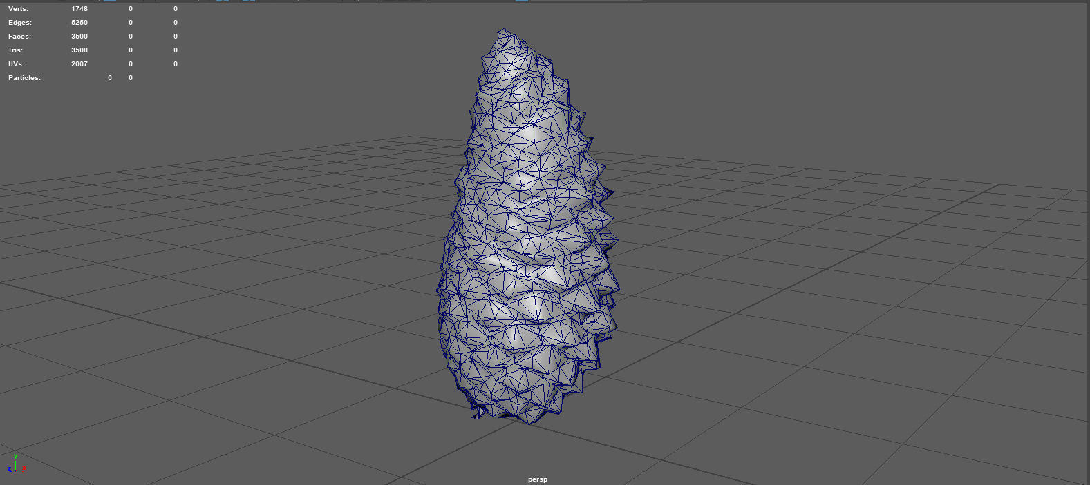 3D model PINECONE pine cone VR / AR / low-poly | CGTrader