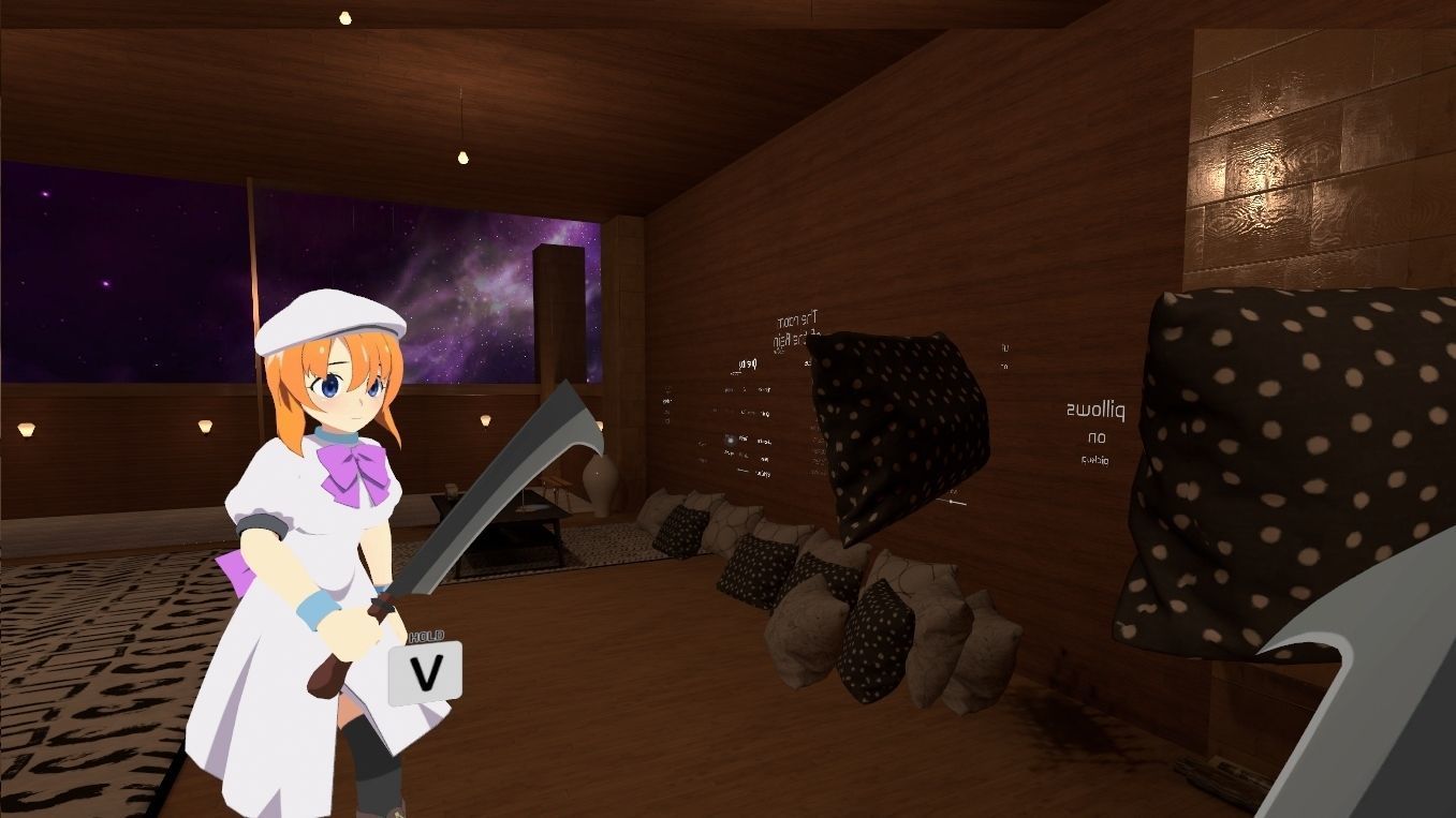Higurashi no Naku Koro ni Rena VRChat 3D model rigged | CGTrader