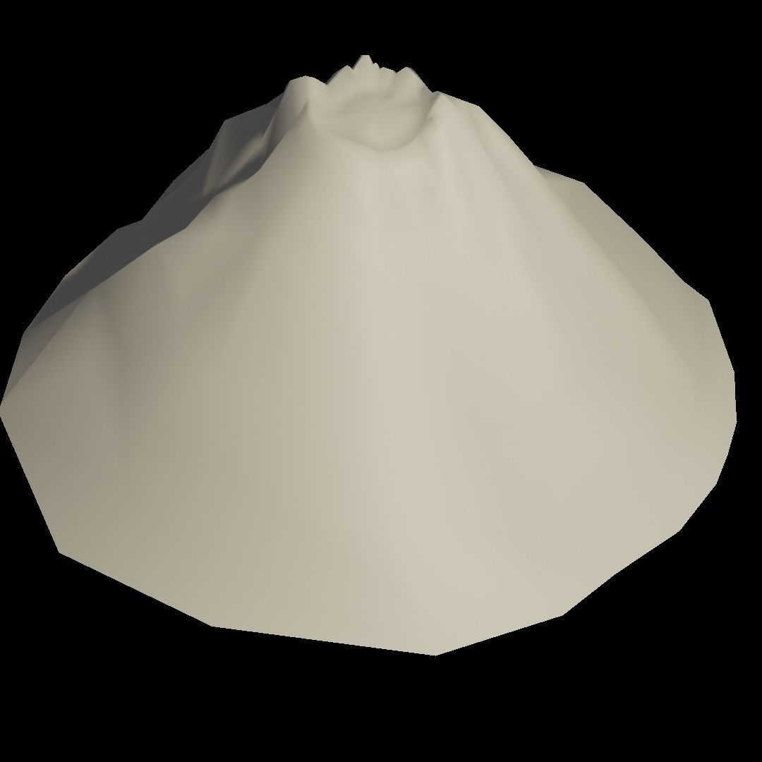 3D model Stylized PBR Low Poly Vulcano VR / AR / low-poly | CGTrader