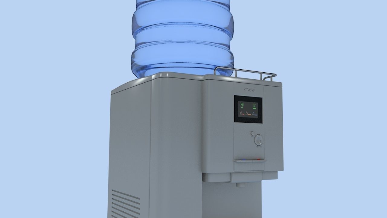 CWAY Water Dispenser 3D model | CGTrader