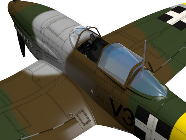 Heinkel He112 B-1 3D model | CGTrader