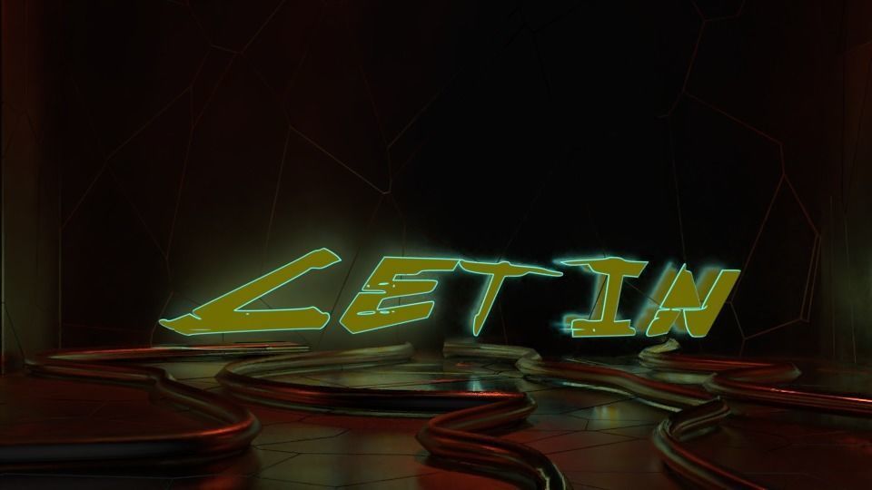 Cyberpunk 2077 Text 3D model animated | CGTrader