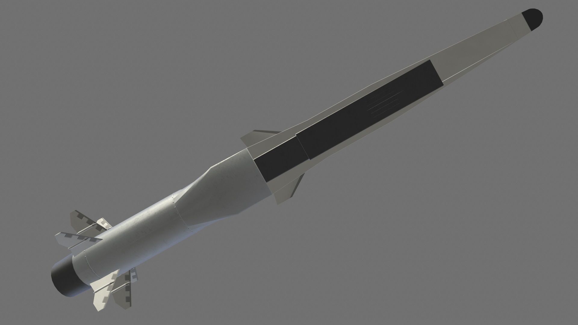 3D model Zircon 3M22 Missile VR / AR / low-poly | CGTrader