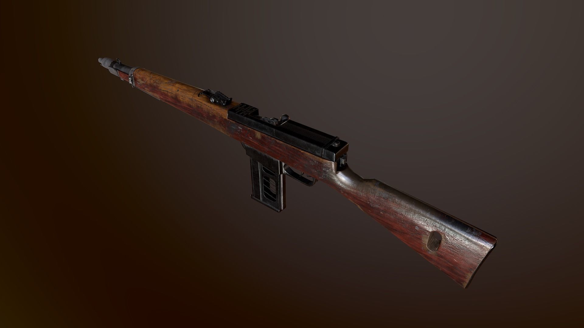 3D model Breda rifle 1935 ww2 PBR VR / AR / low-poly | CGTrader