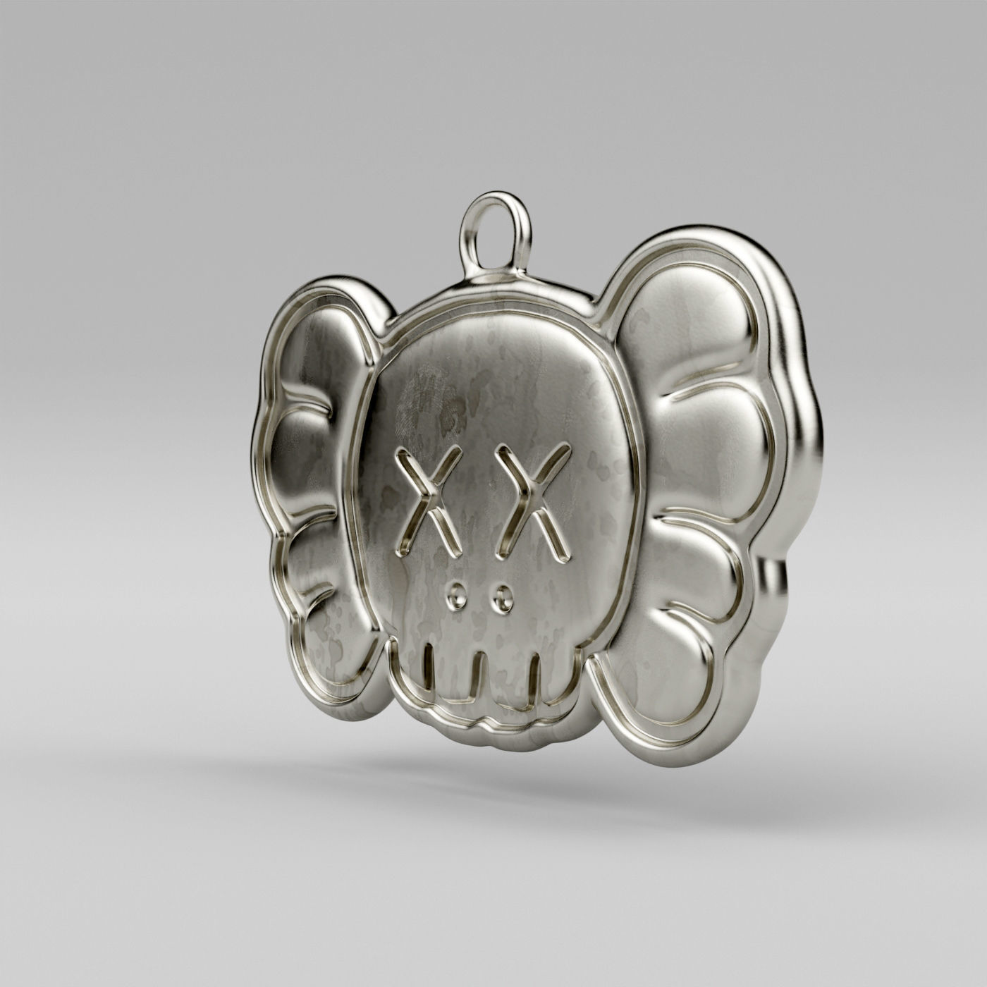 KAWS Companion Necklace 3D model | CGTrader