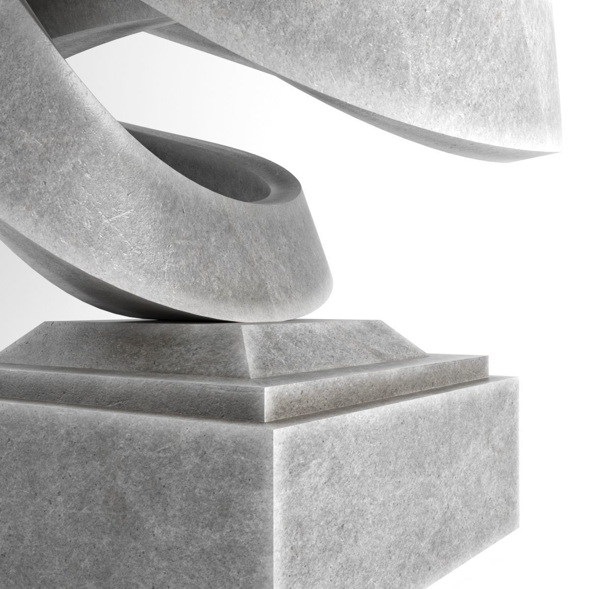 Modern Decorative Abstract Stone Art Sculpture 13 3D model | CGTrader