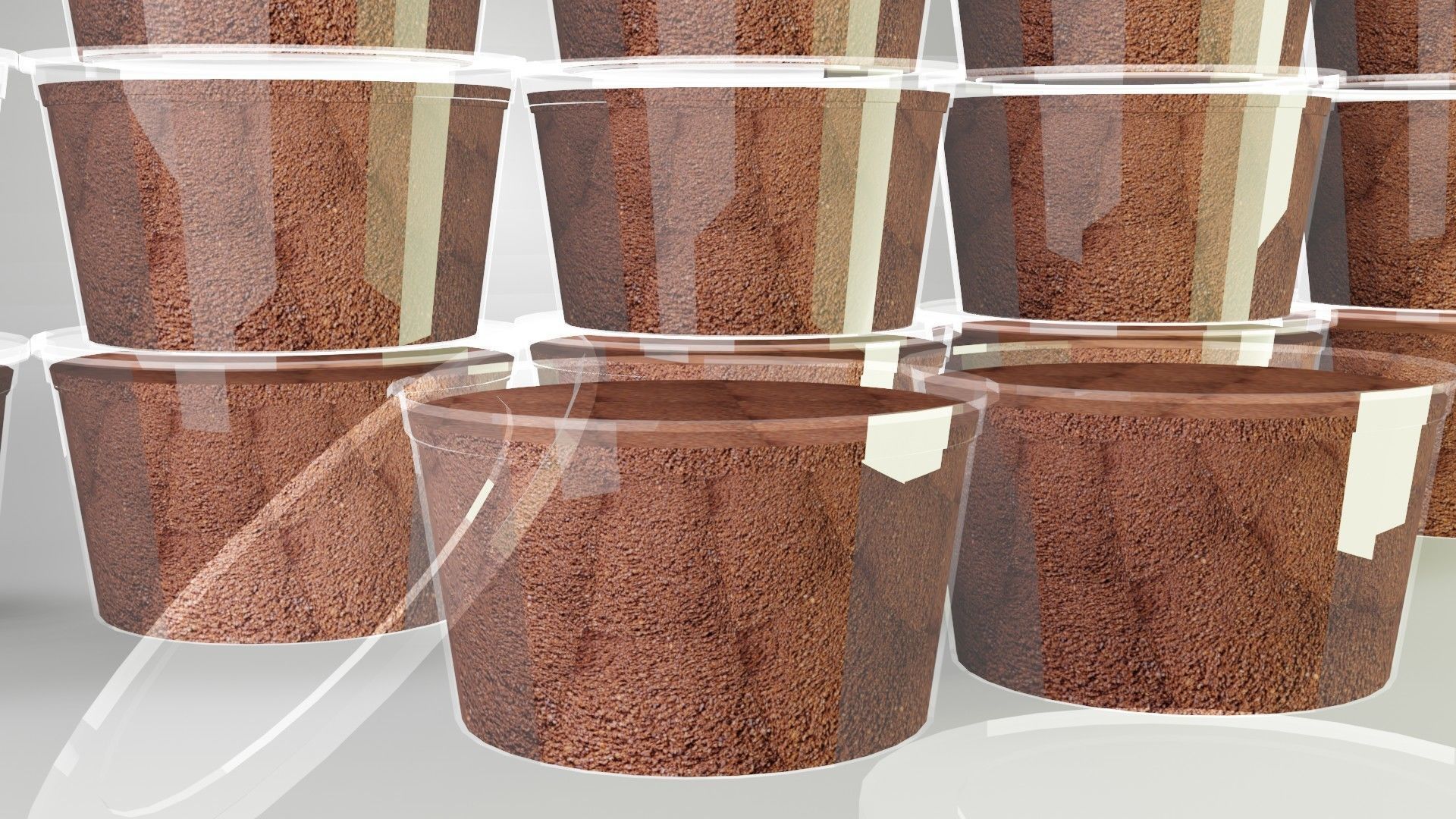 3D model 150g Plastic Container VR / AR / low-poly | CGTrader