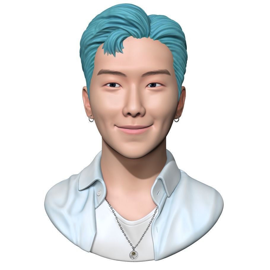BTS RM Kim Namjoon 3D model 3D printable | CGTrader